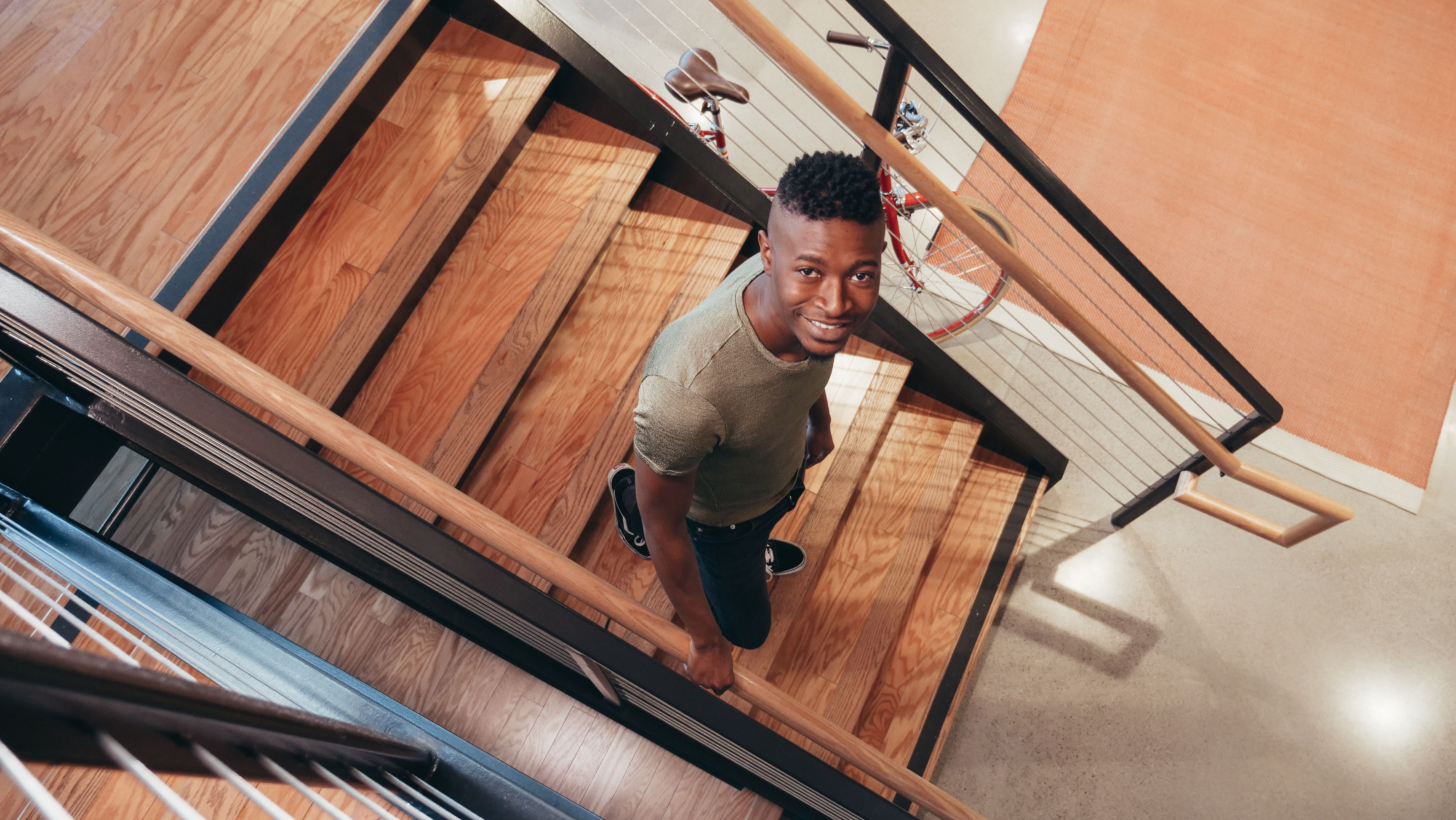 Person On Stairs · Free Stock Photo