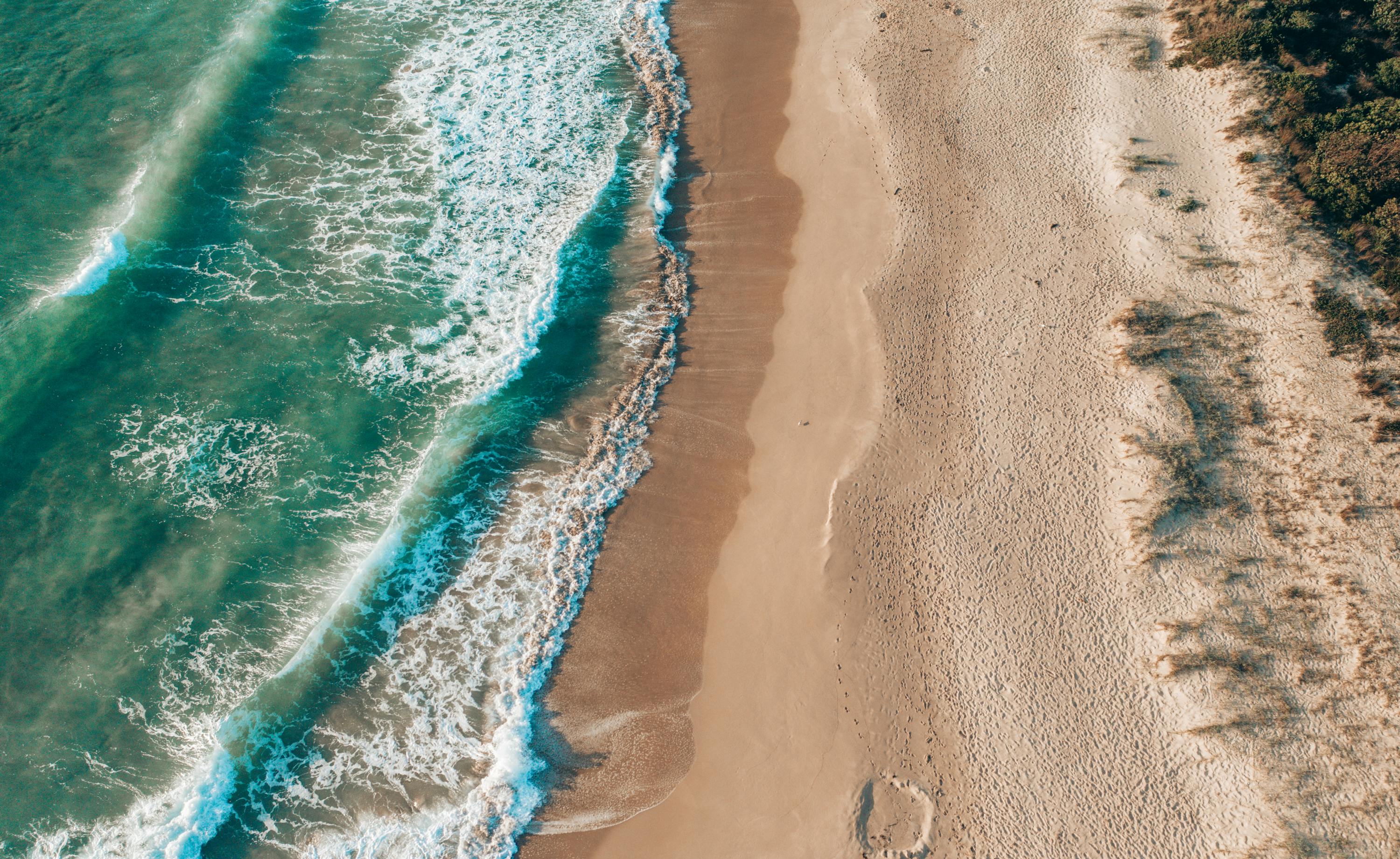 Aerial View of the Beach · Free Stock Photo