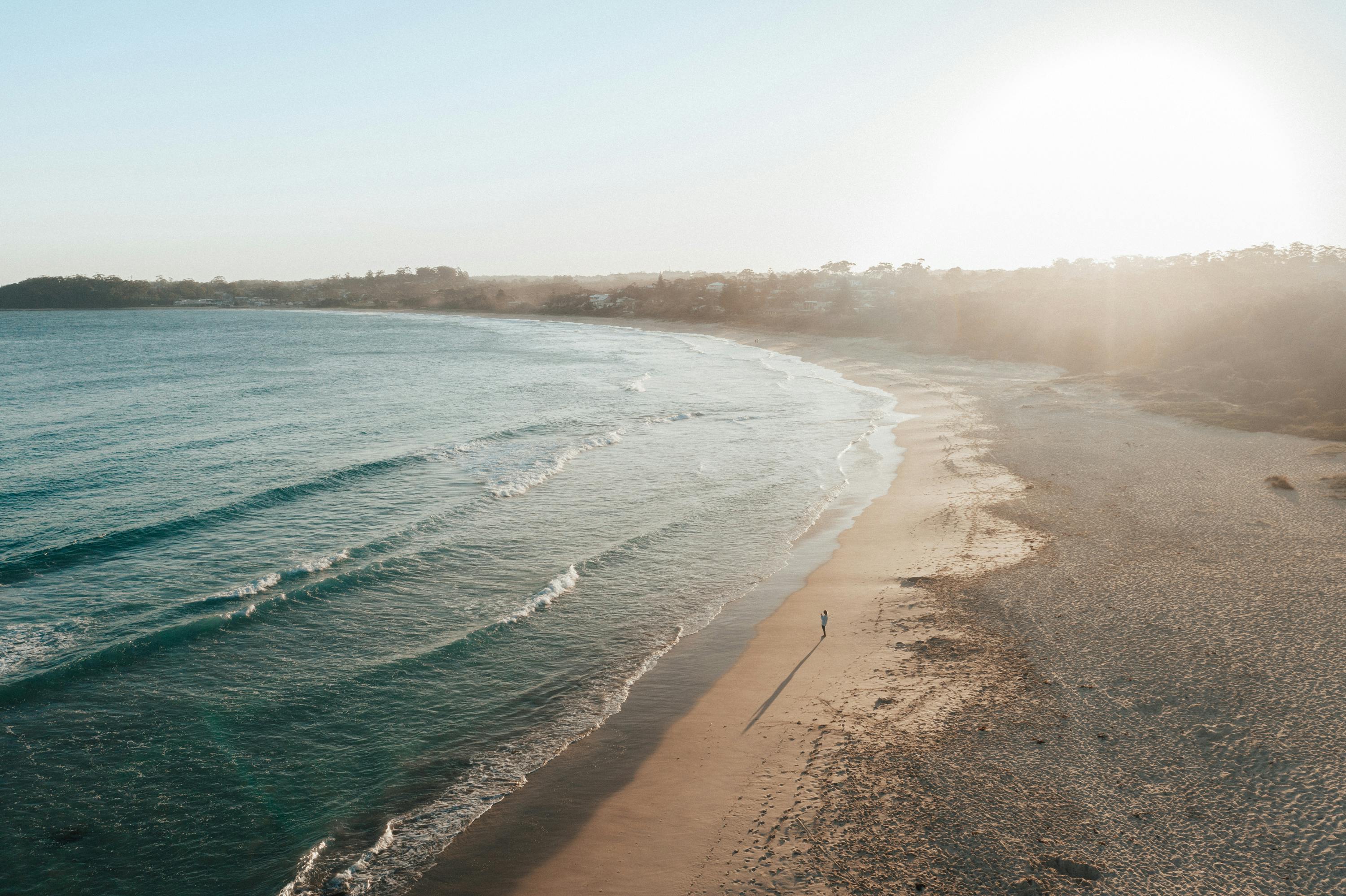 Aerial View of the Beach · Free Stock Photo