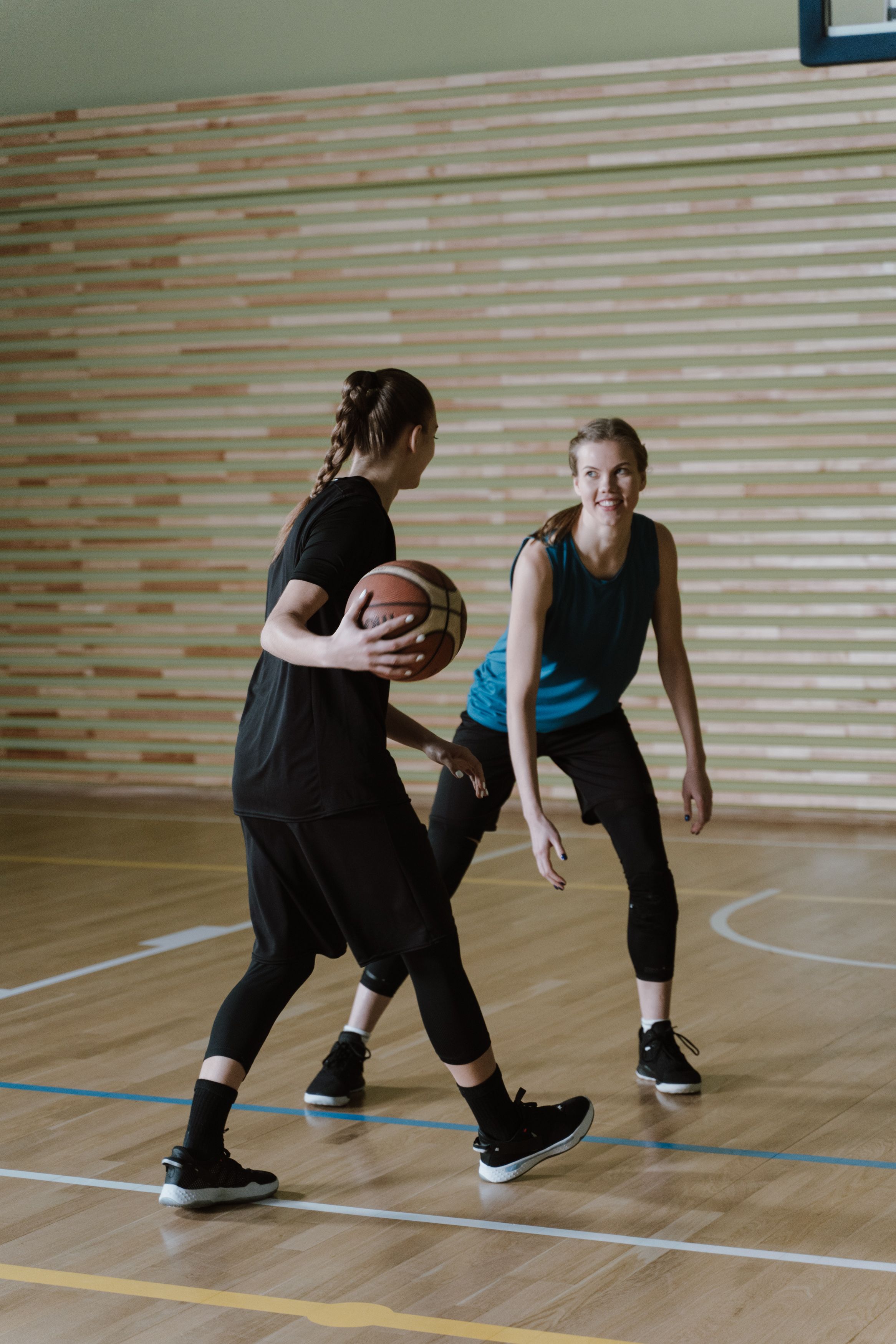A Girl Playing Basketball · Free Stock Photo