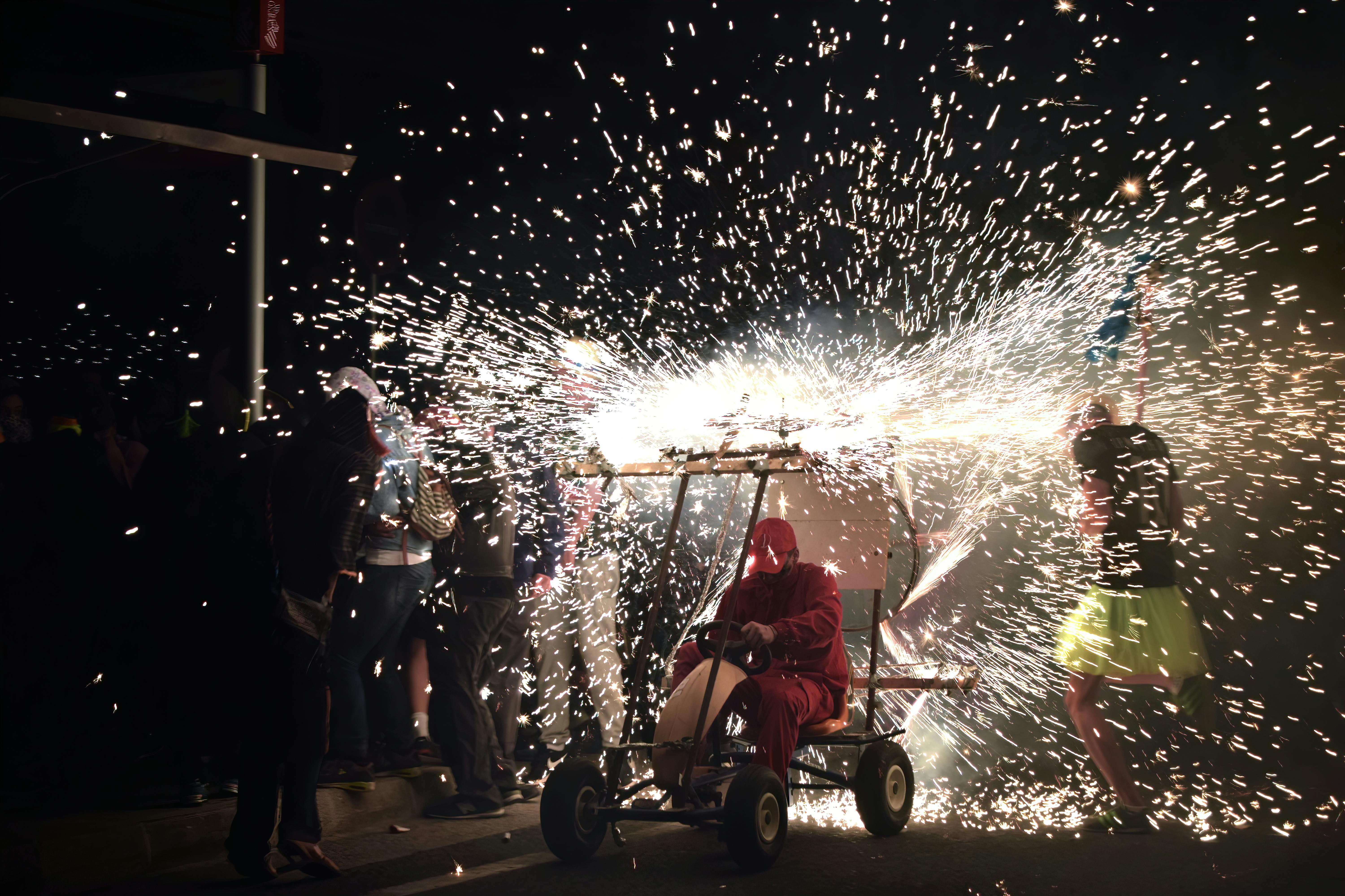People Photographing Fireworks · Free Stock Photo