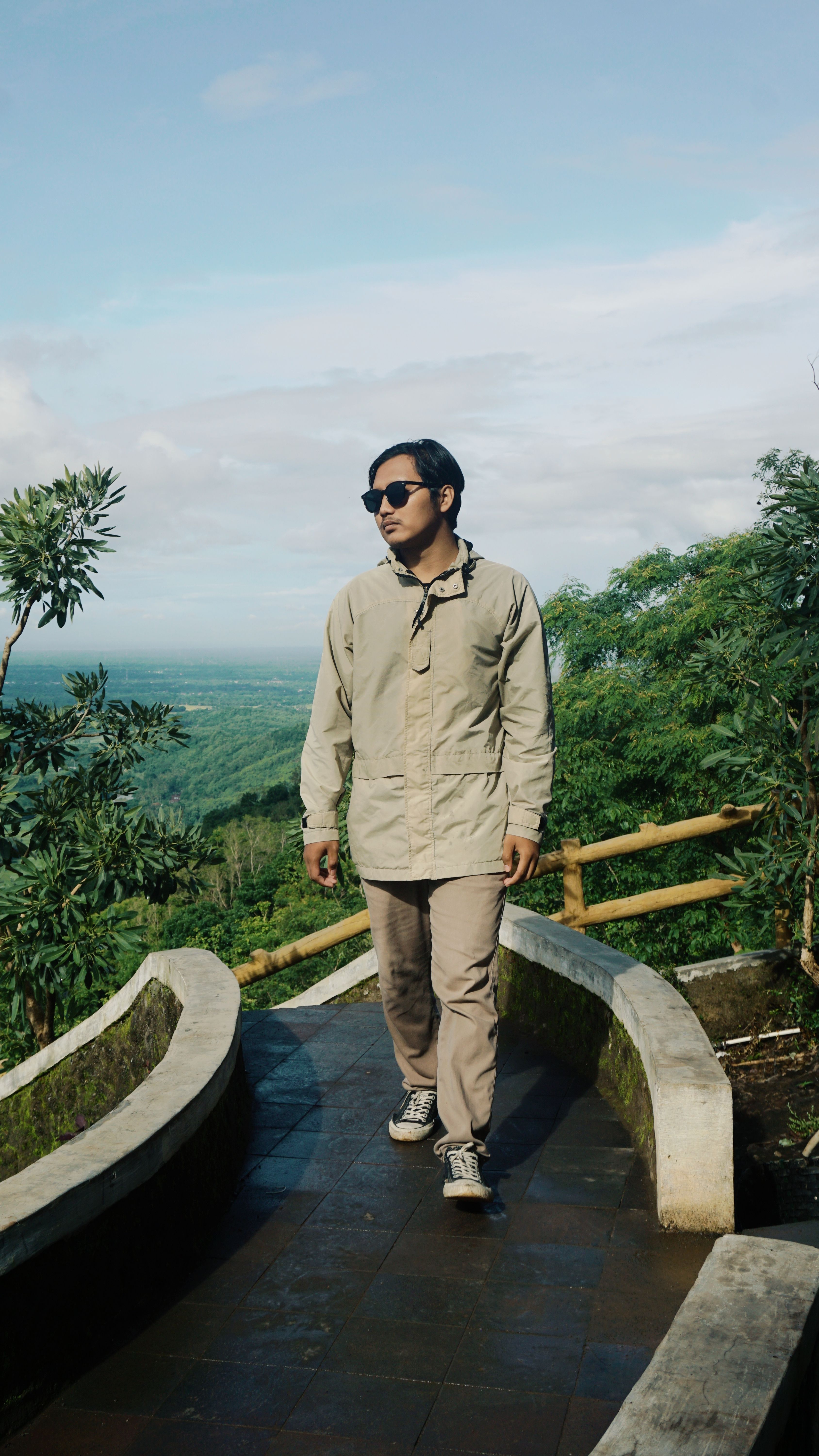 Man in Red Jacket on Hiking · Free Stock Photo