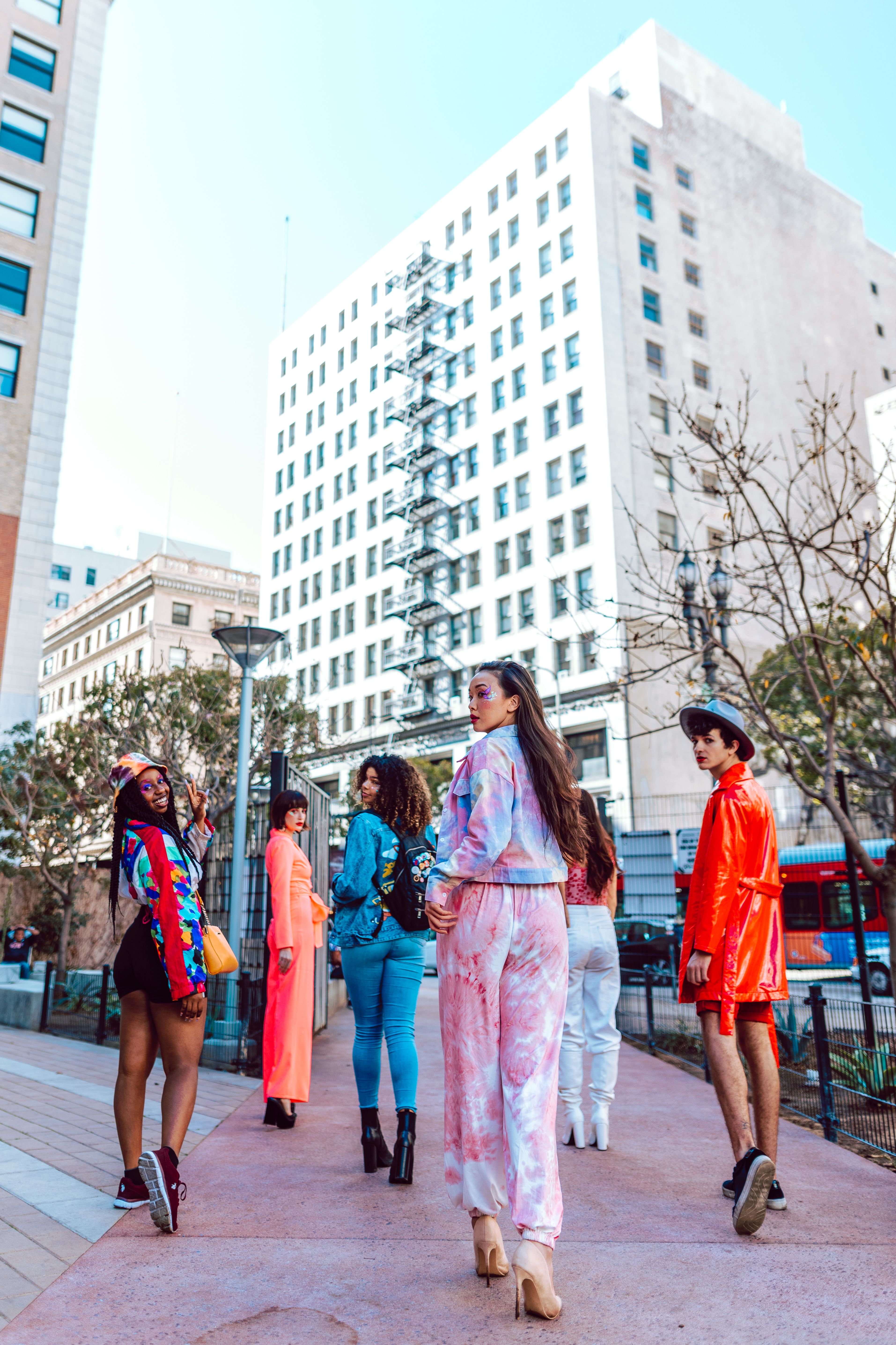People Walking on City Street · Free Stock Photo