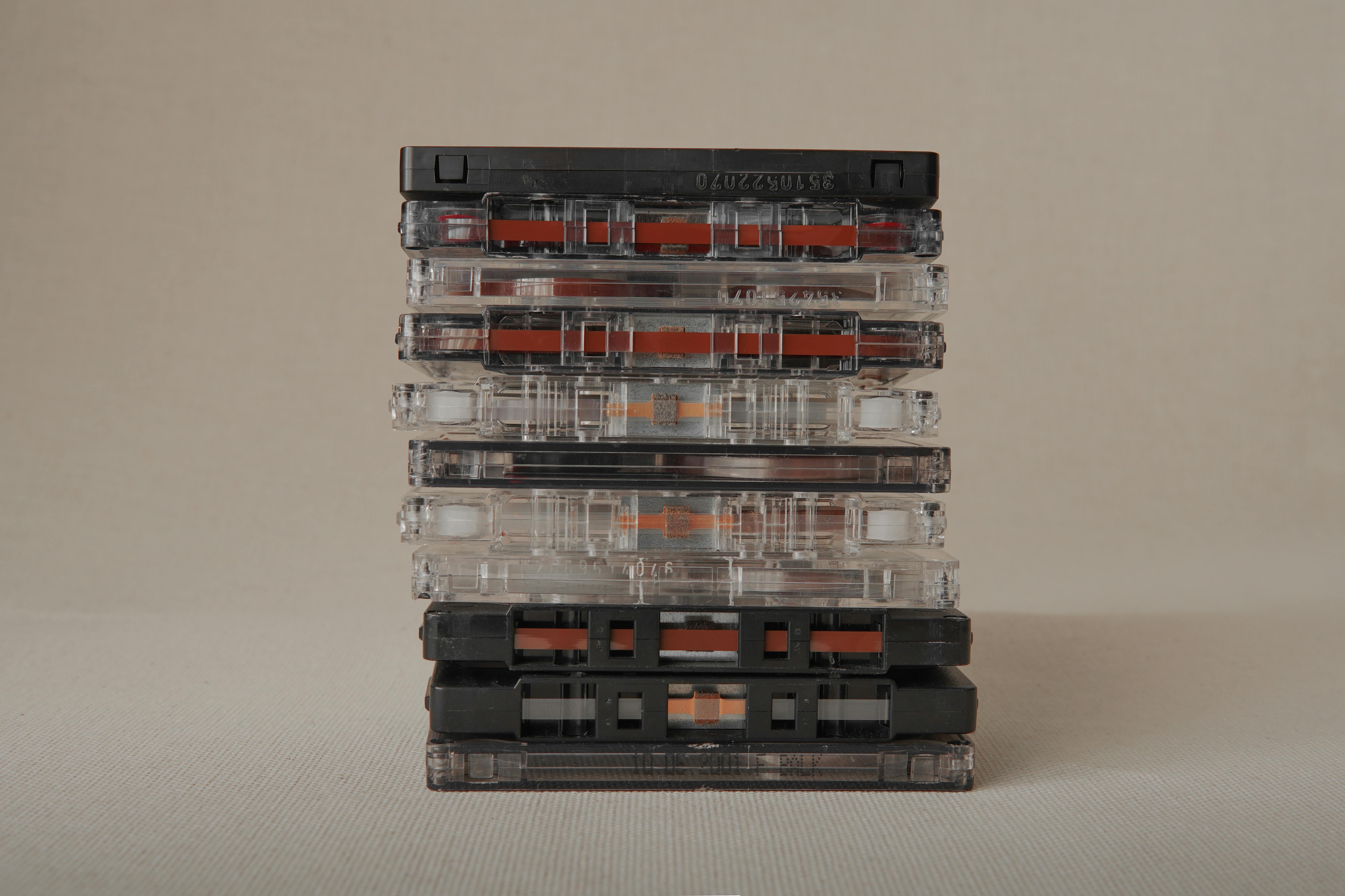 Black and Red Cassette Tape · Free Stock Photo