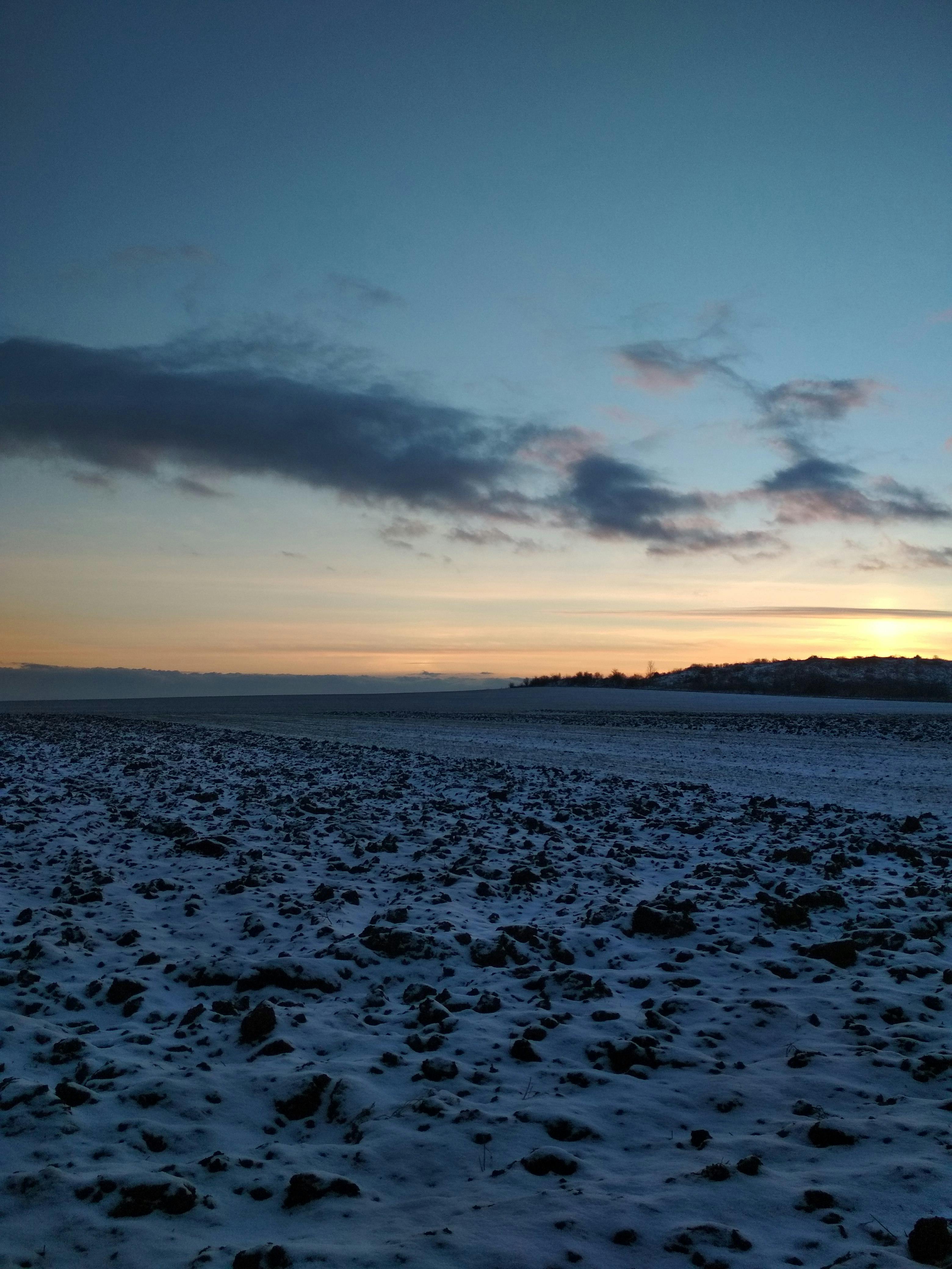 A Desert during Sunset · Free Stock Photo