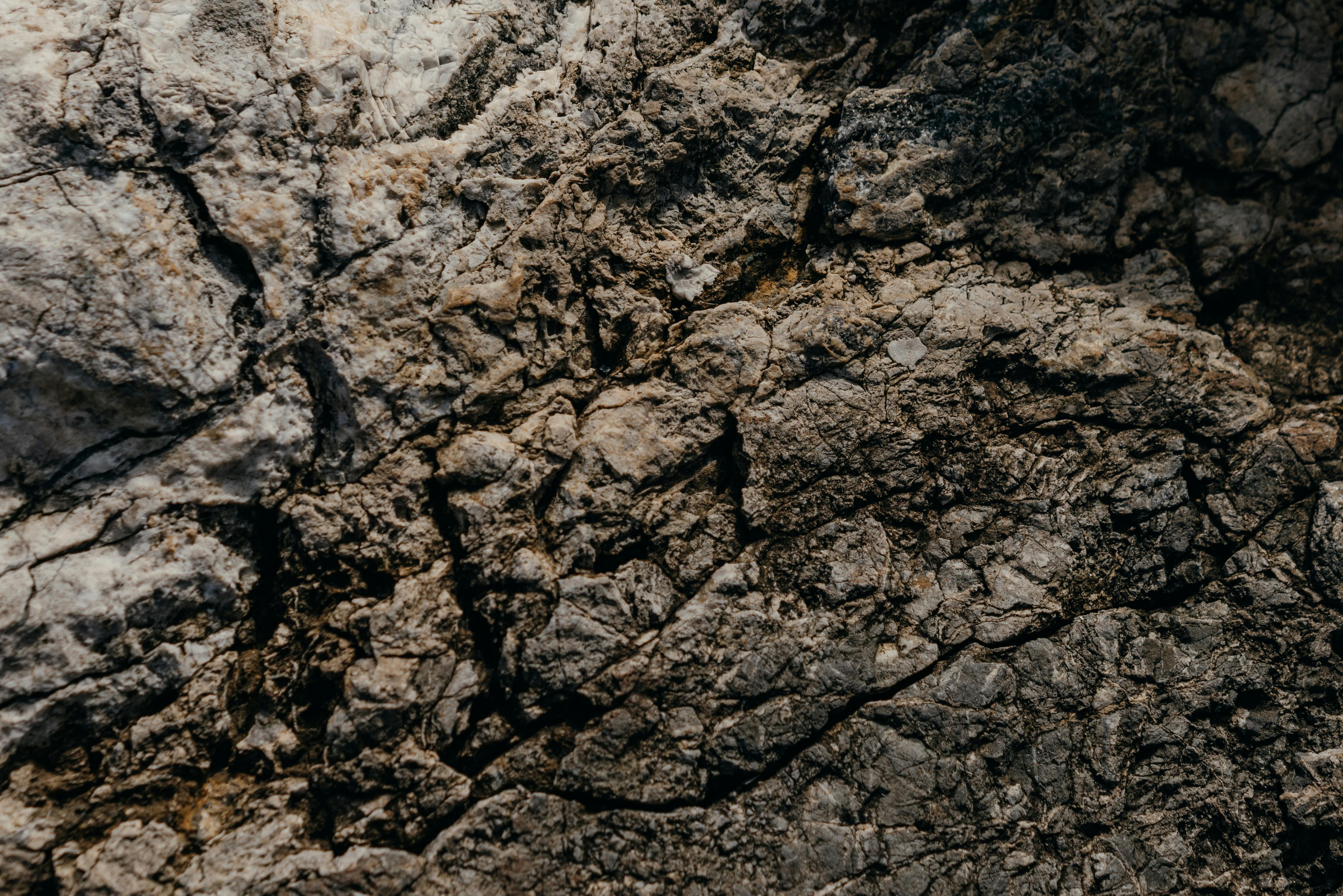 Close-Up Shot of a Rock · Free Stock Photo