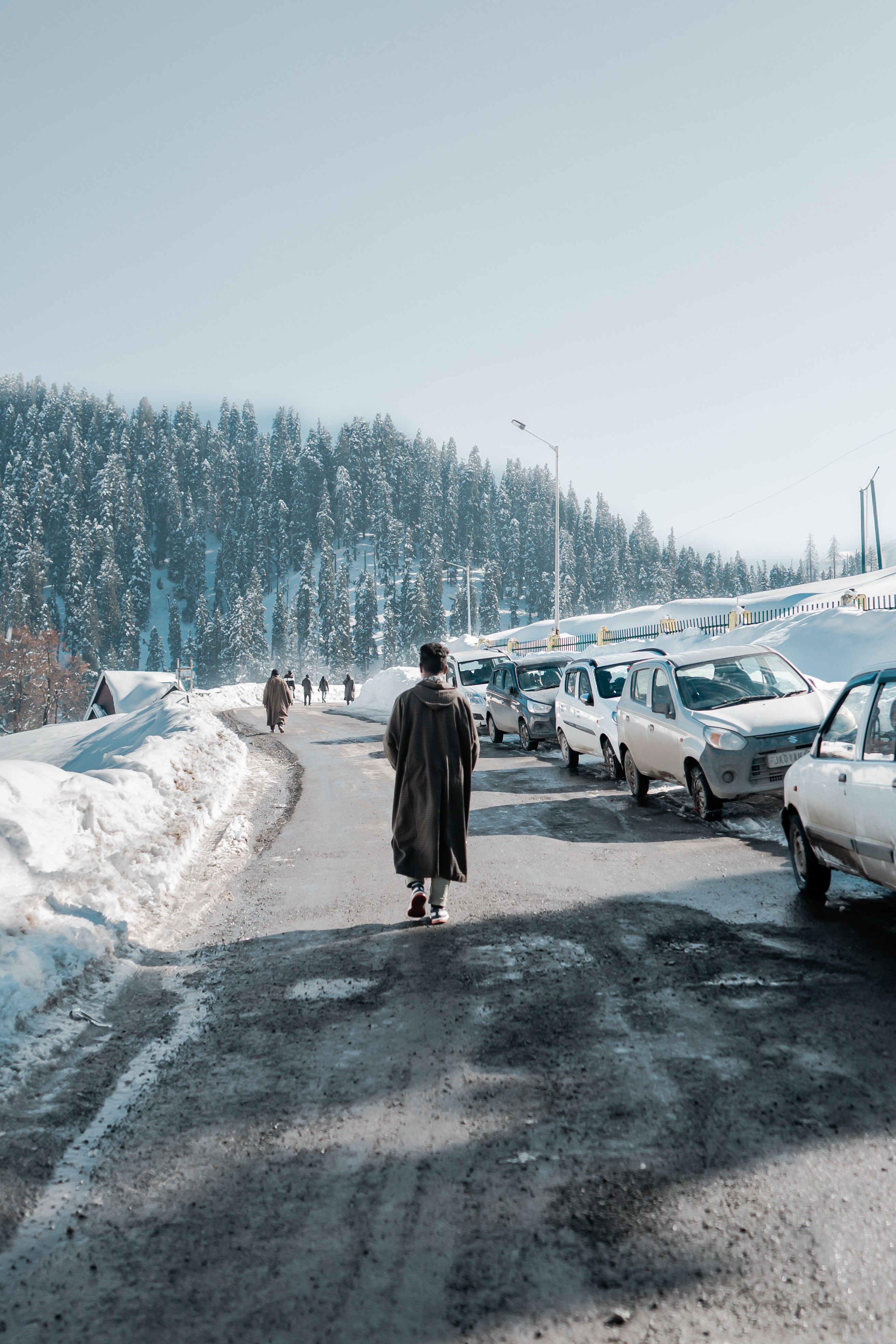 People Walking on the Street Near the Cars Parked on the Road · Free ...