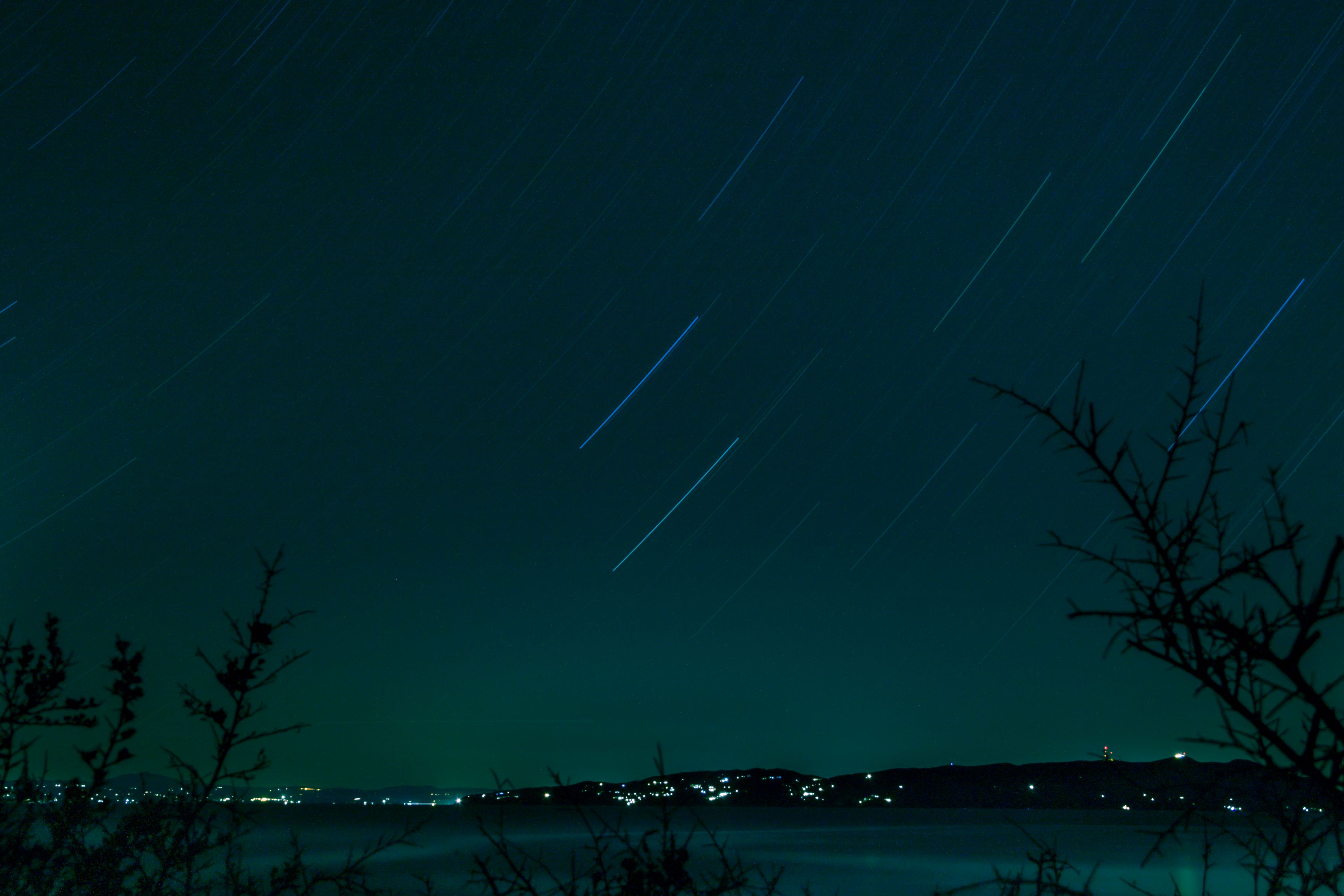 Stars on Sky Above Lake · Free Stock Photo