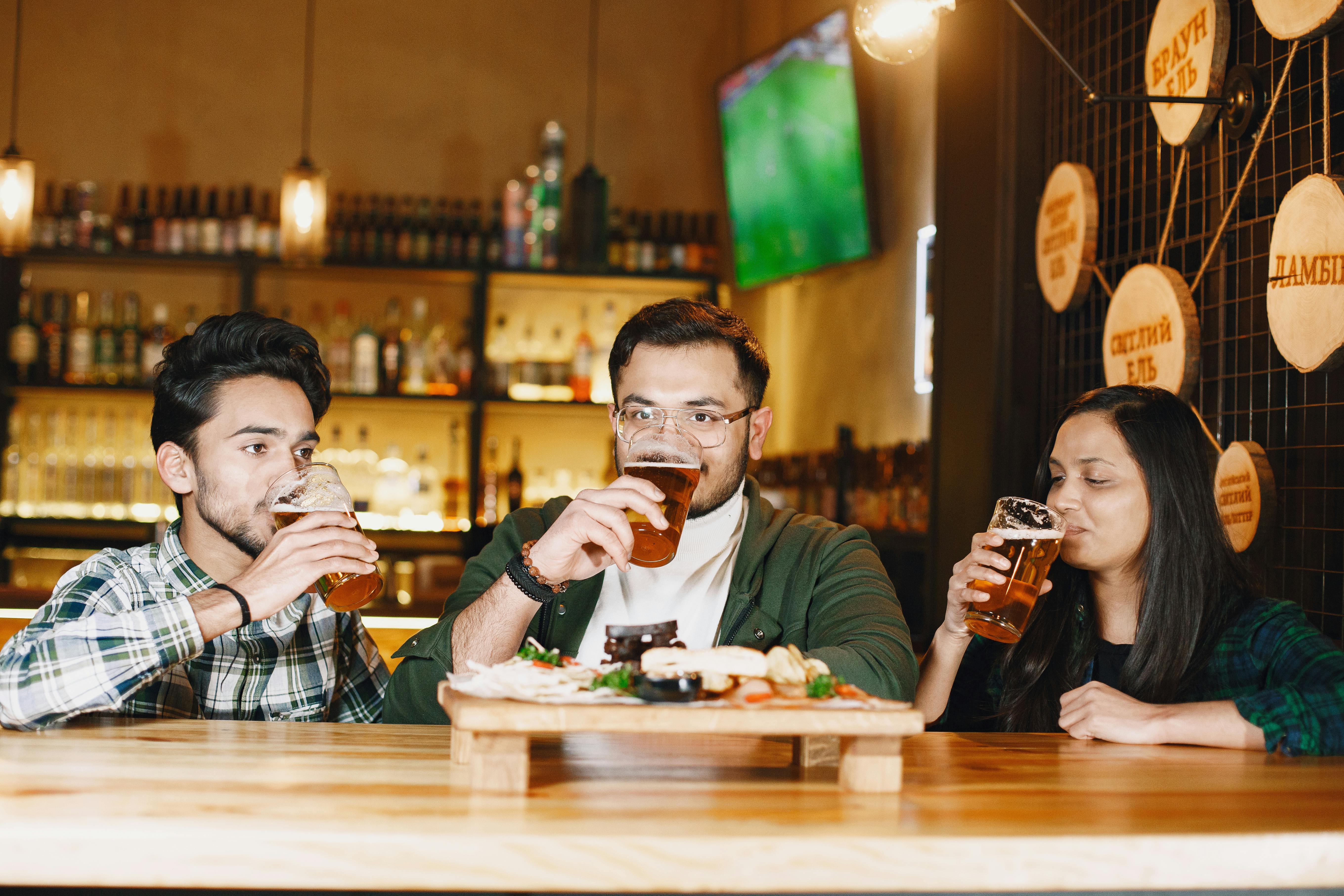 People Inside a Bar Restaurant · Free Stock Photo