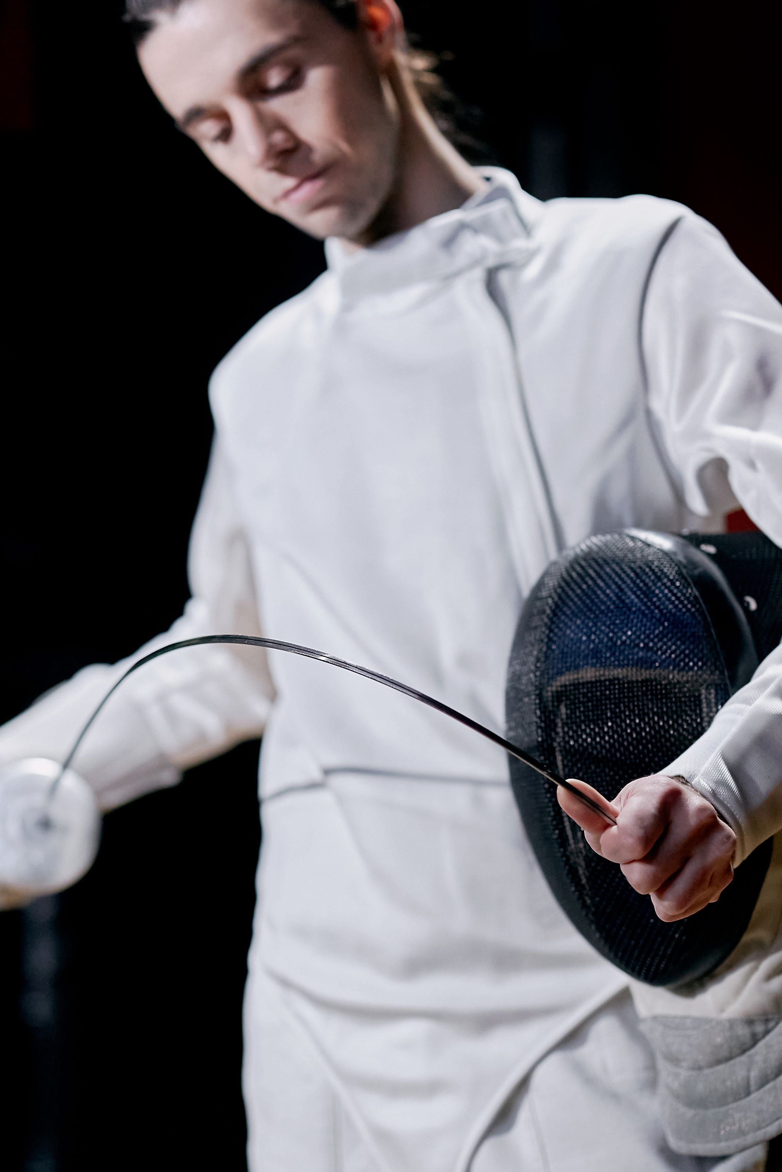 A Fencer in a Stance · Free Stock Photo