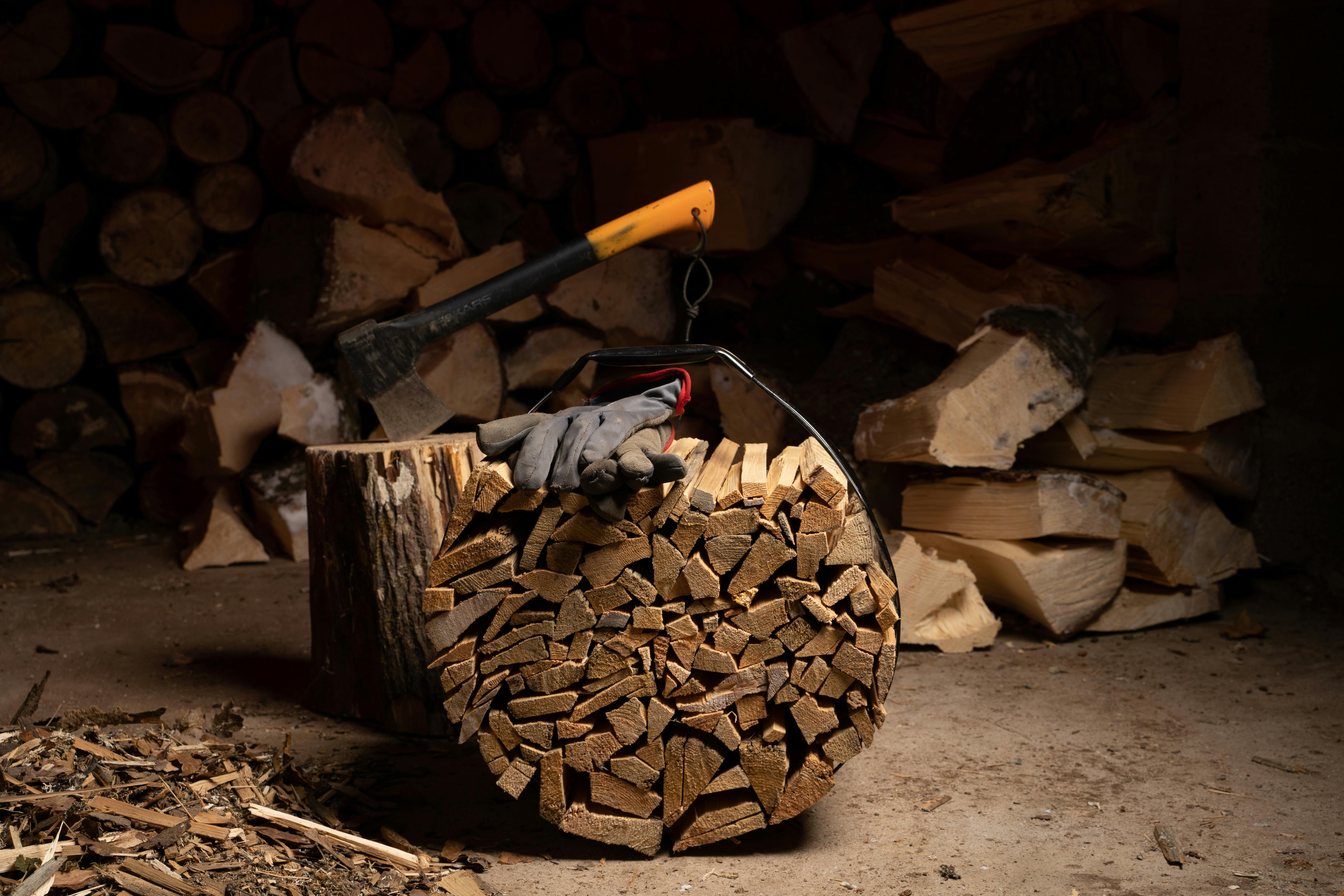 Brown Firewood · Free Stock Photo