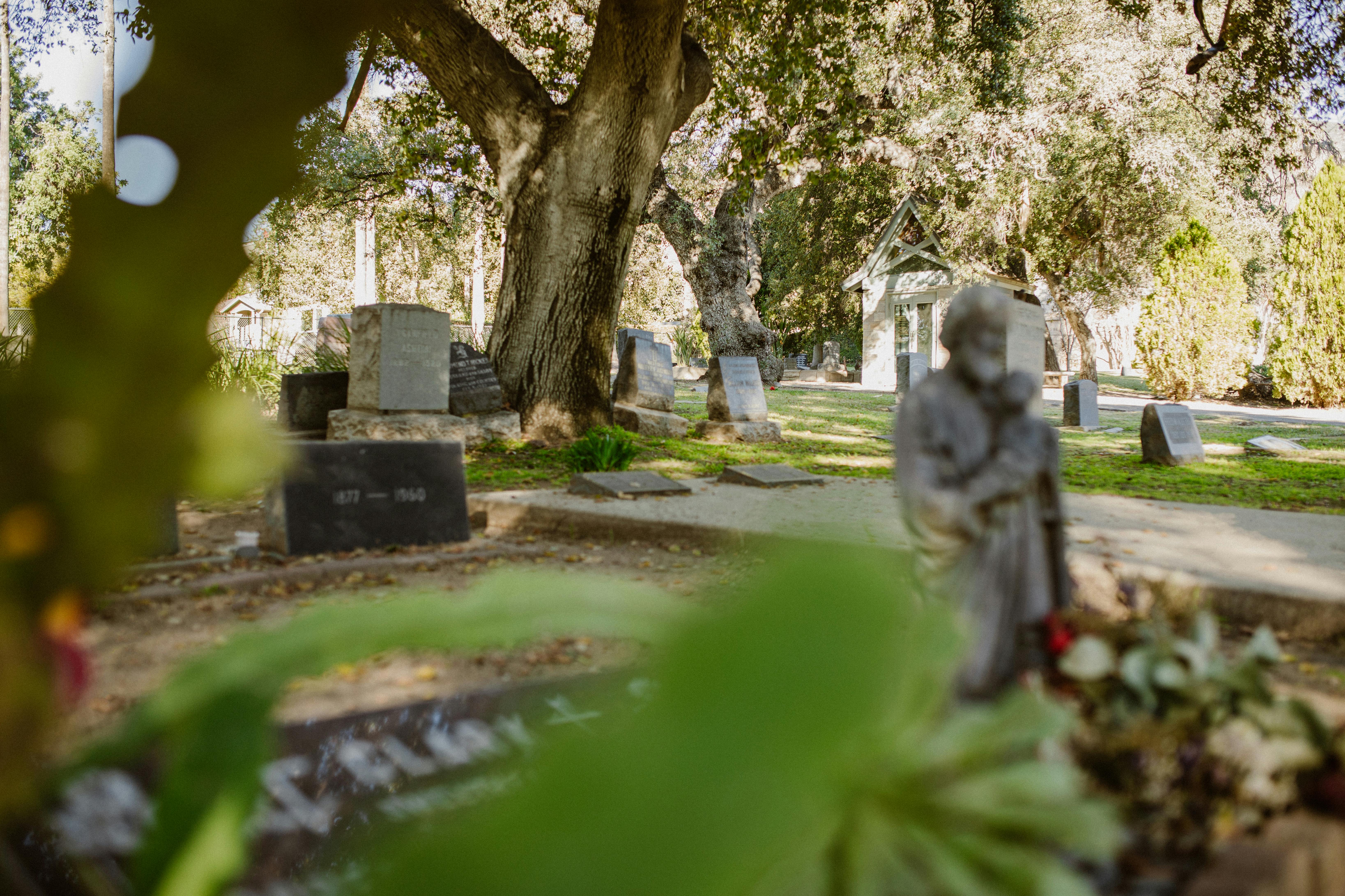 An Empty Cemetery · Free Stock Photo