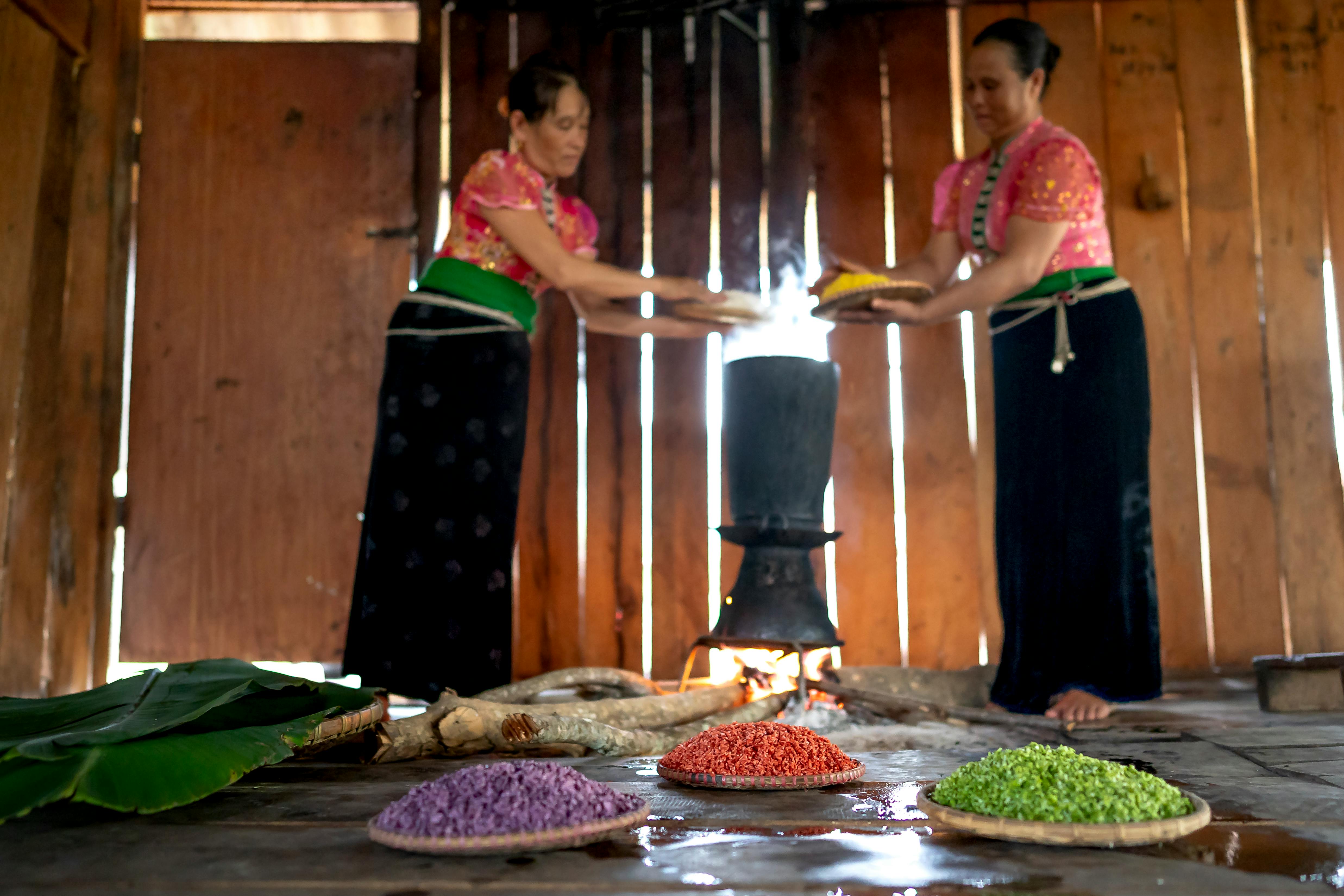 Women Cooking Traditional Food · Free Stock Photo