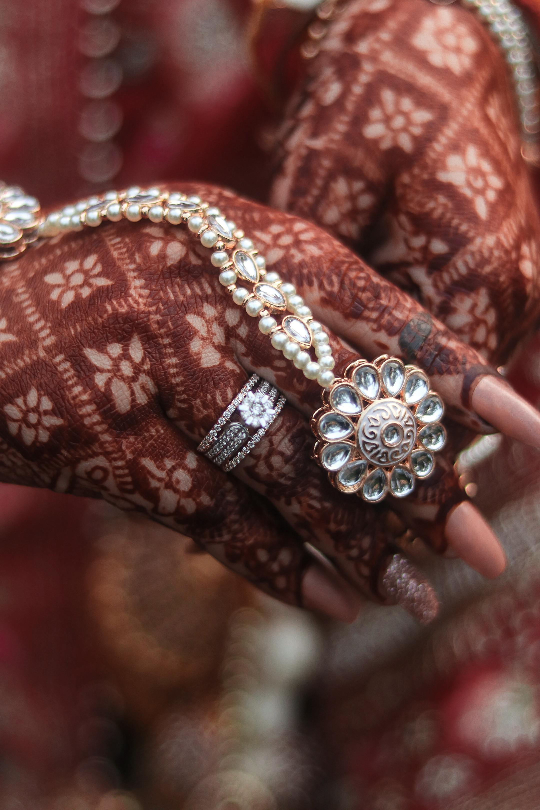 Close-Up Photo of a Person's Hand with a Ring · Free Stock Photo