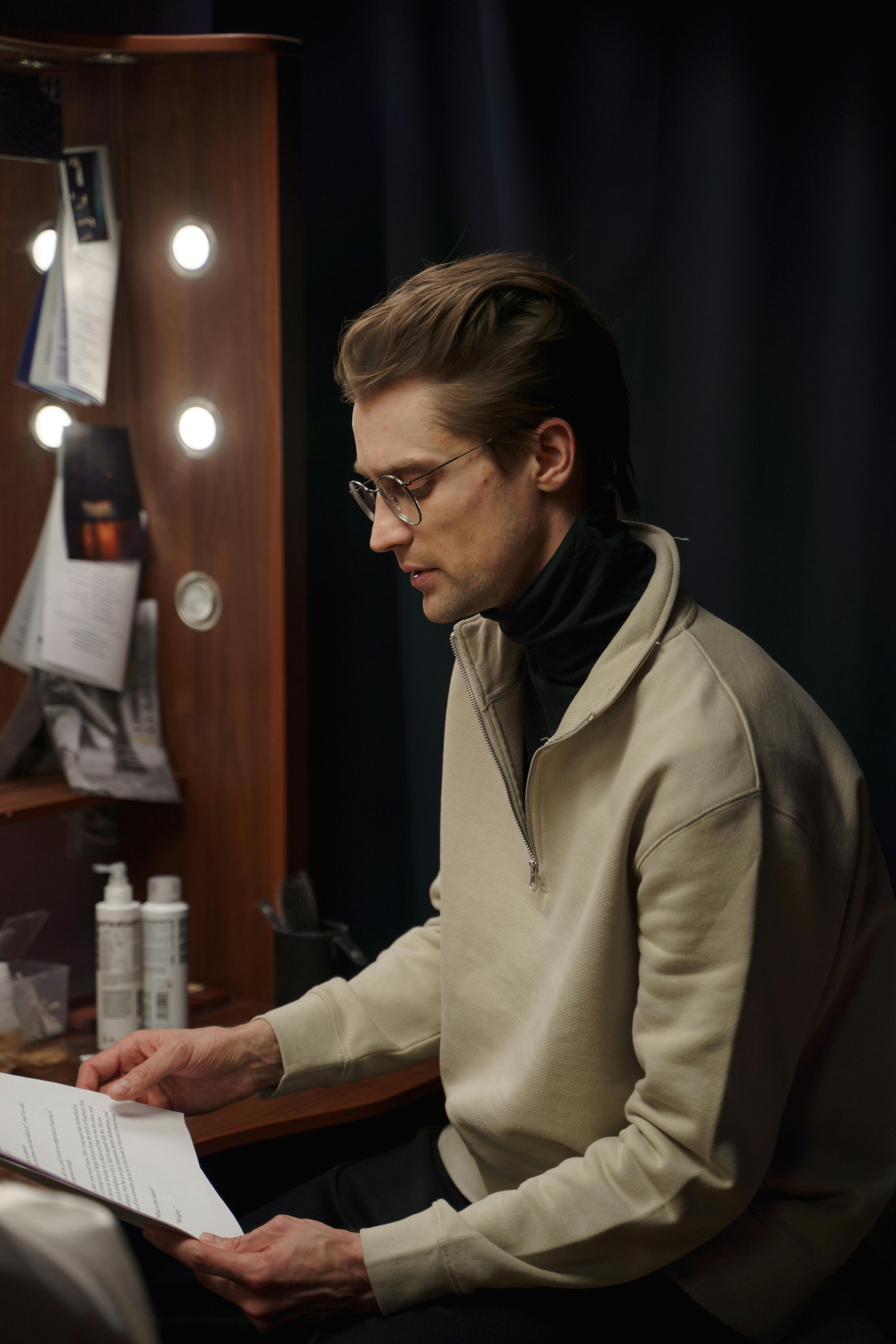 Close-up View Of A Script · Free Stock Photo