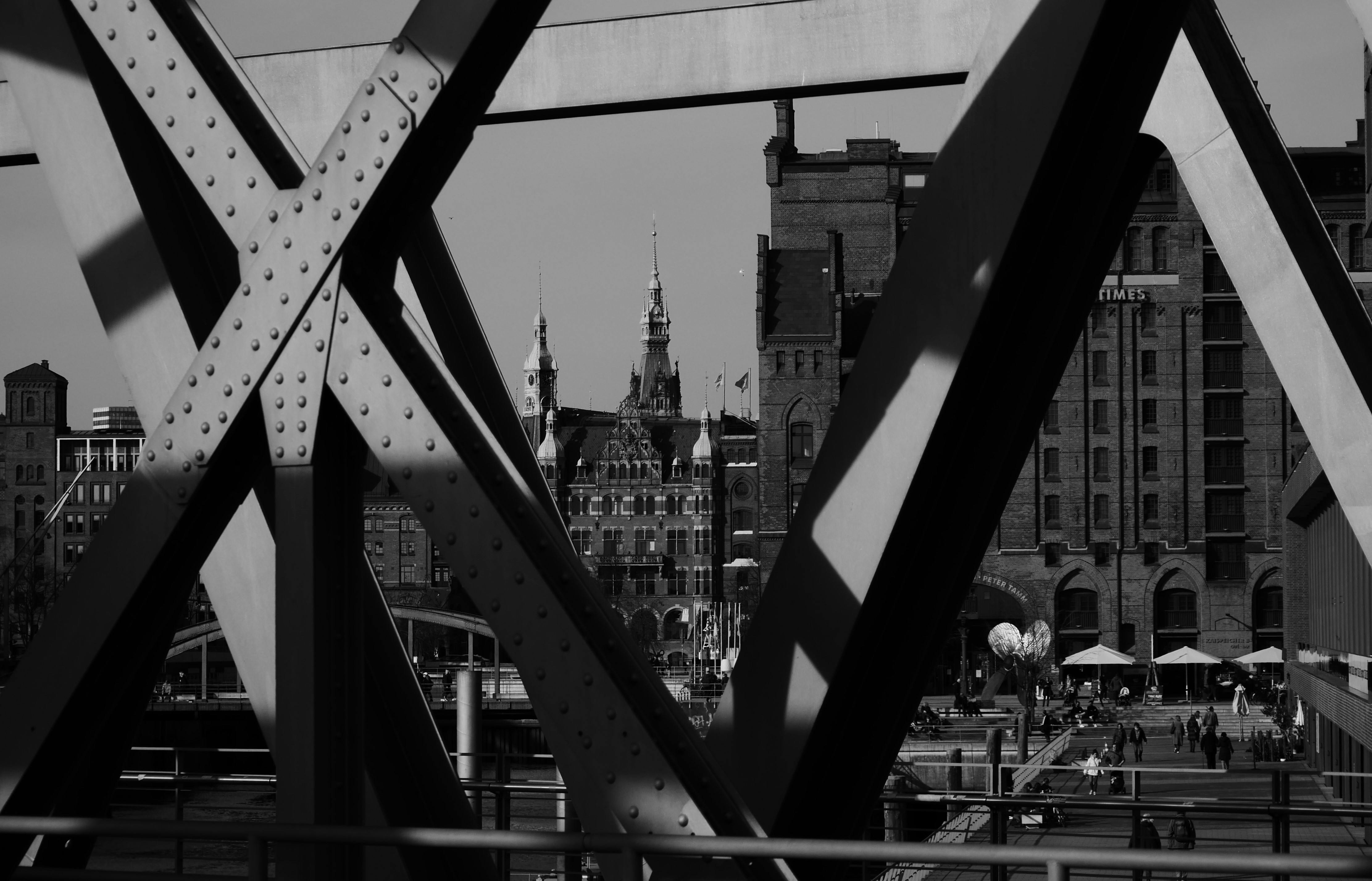 View Of Buildings From Window · Free Stock Photo