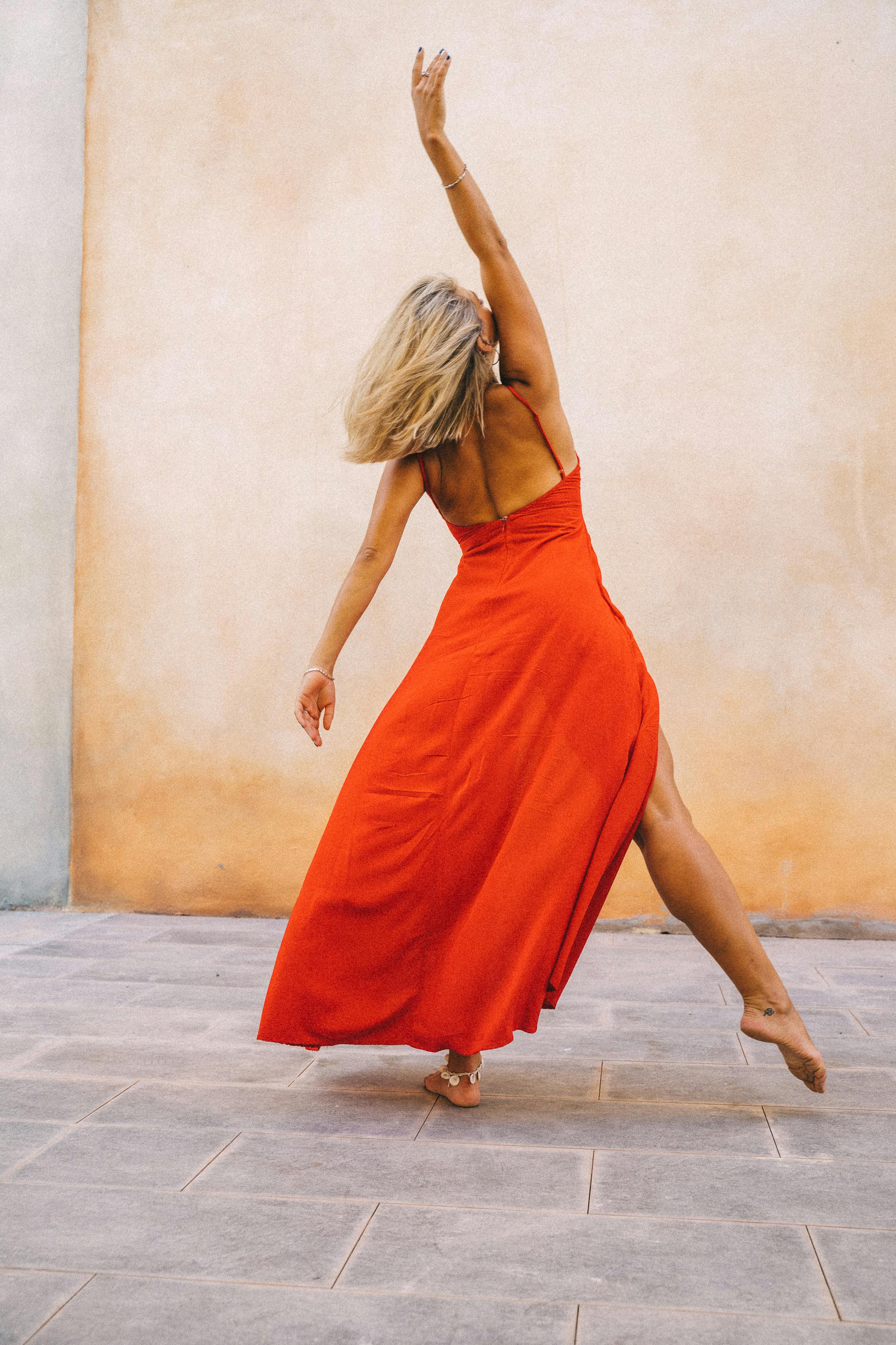 A Woman Dancing · Free Stock Photo