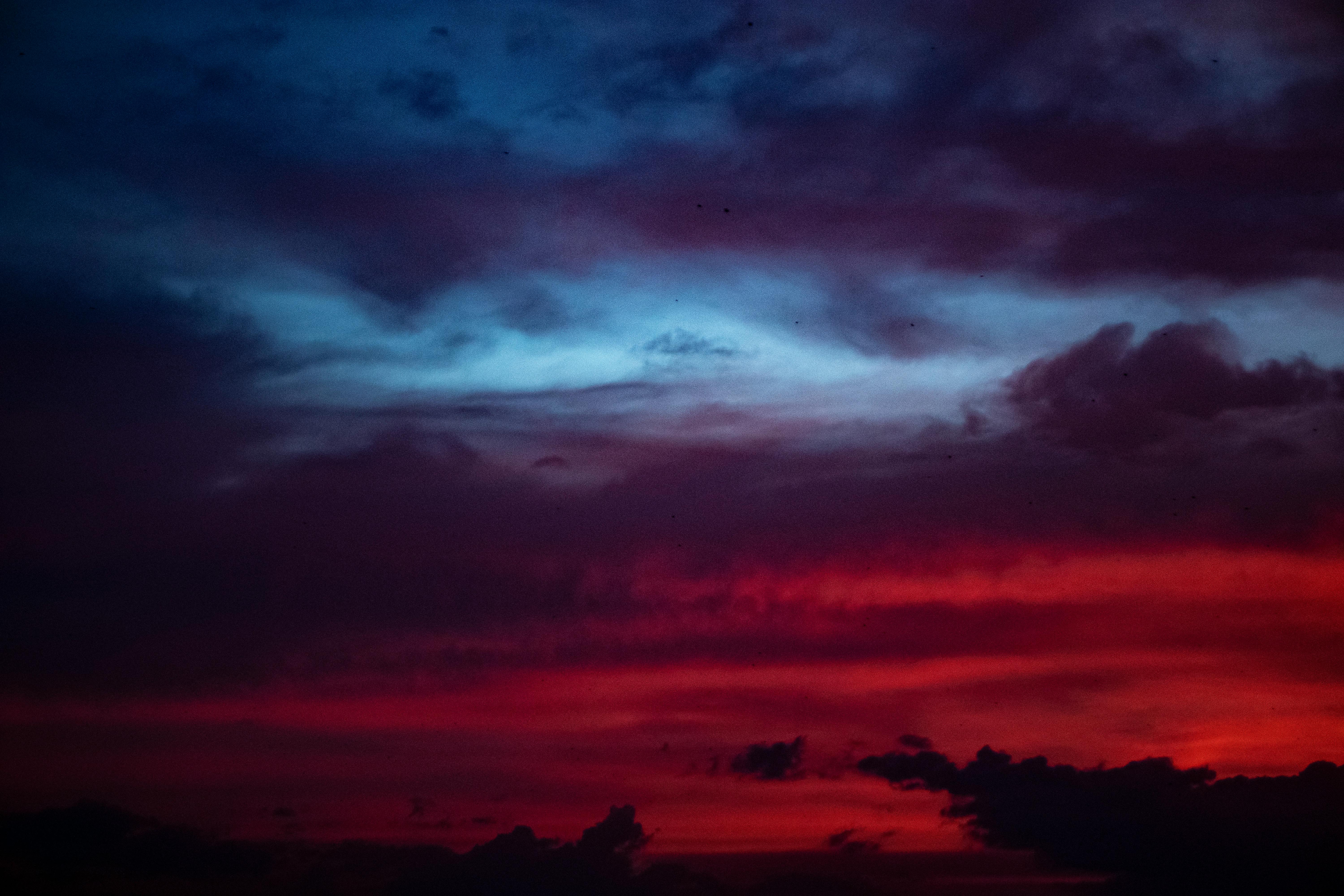 Blue To Red Ombre Sky Photos, Download The BEST Free Blue To Red Ombre ...