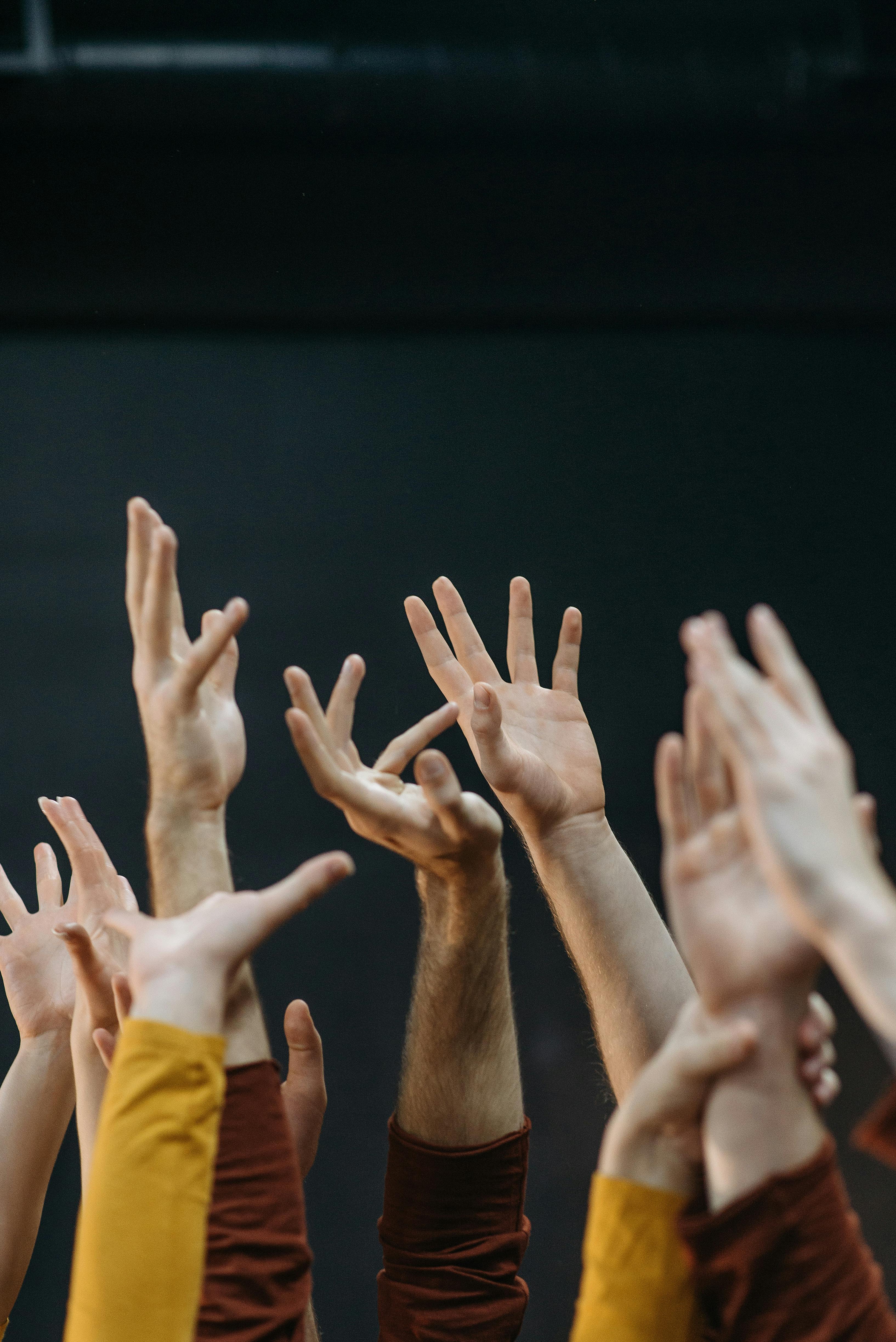 Person Gather Hand and Foot in Center · Free Stock Photo
