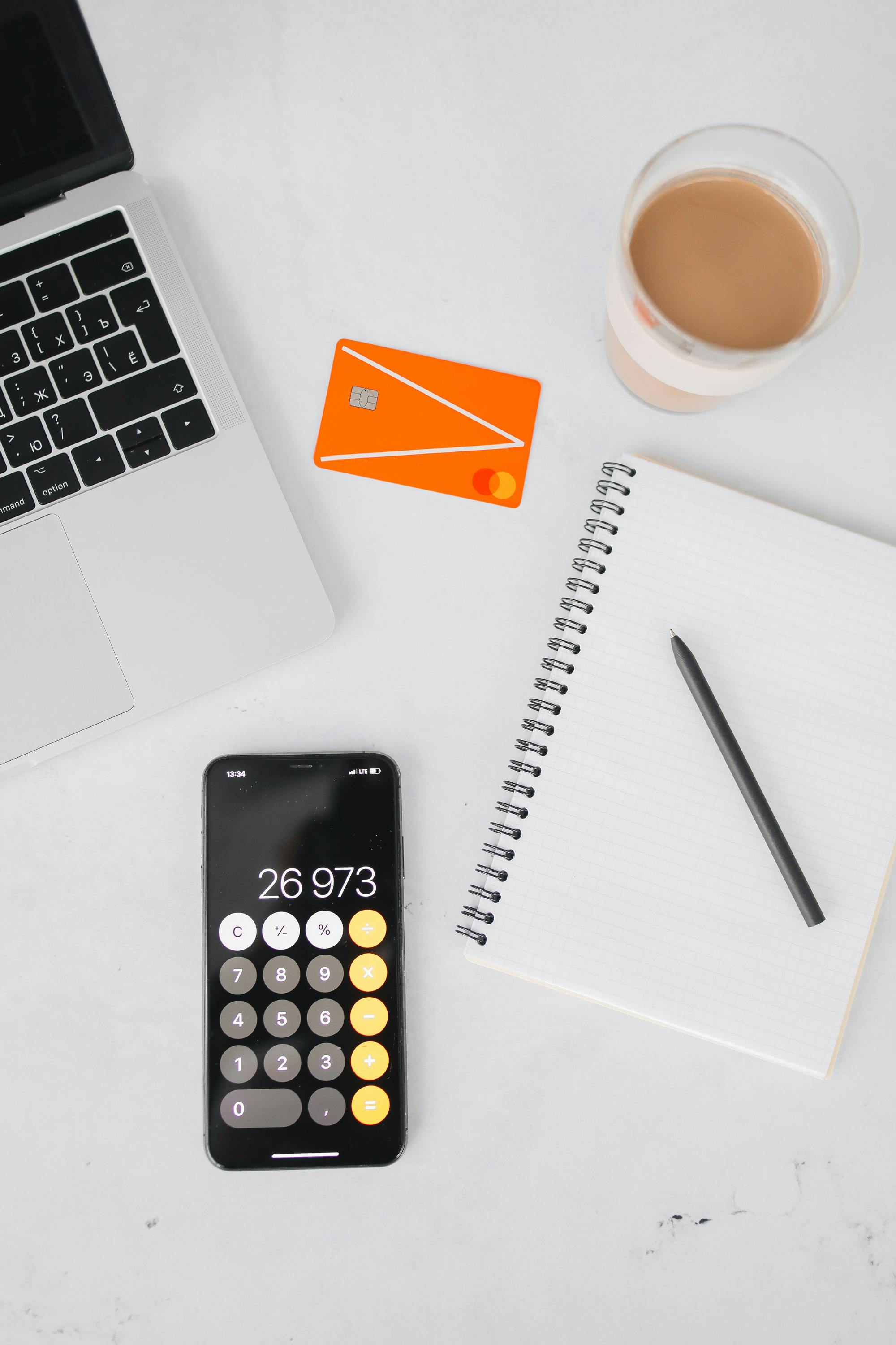 Close-Up Shot of a Smartphone beside a Laptop · Free Stock Photo