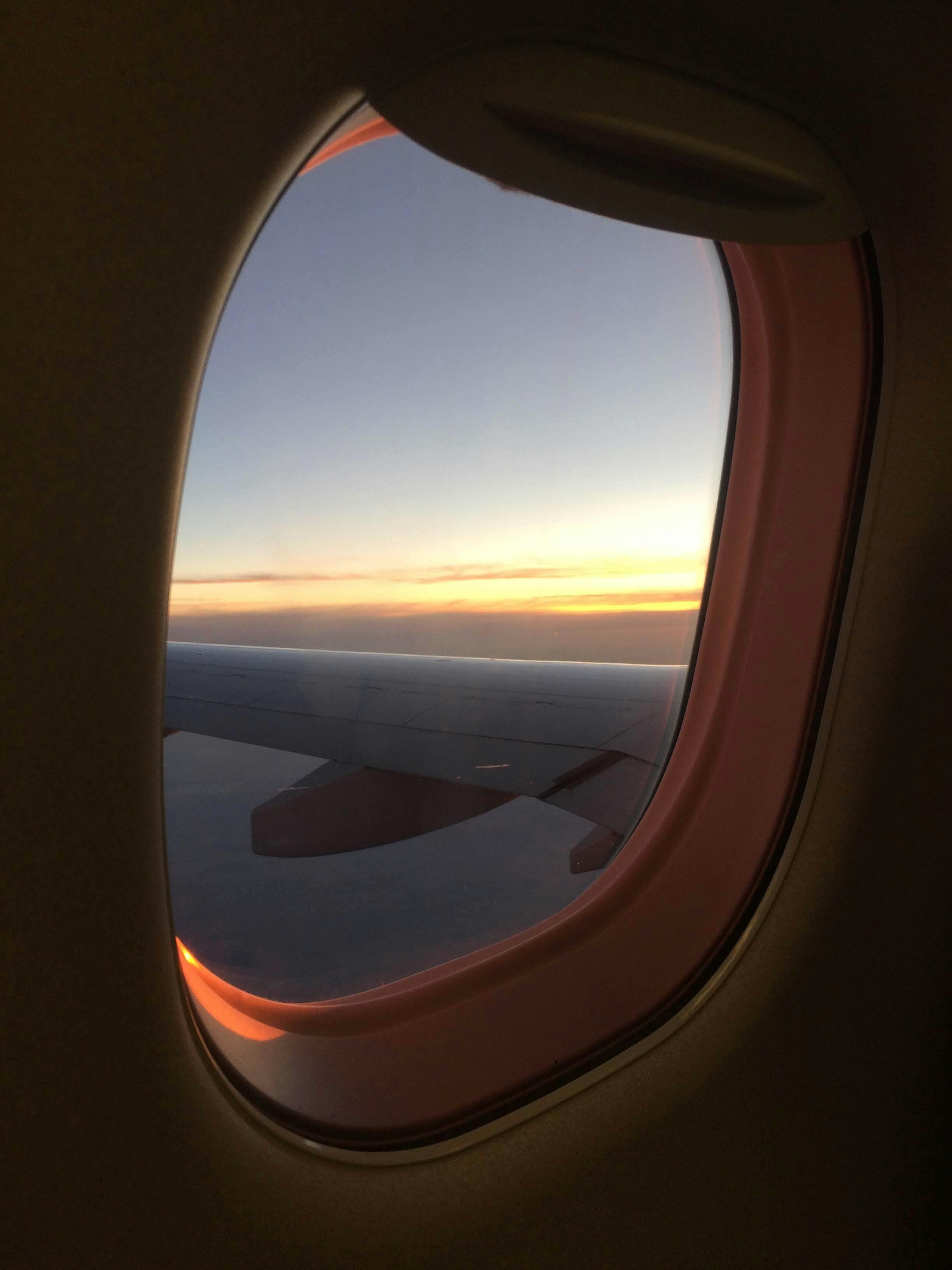An Airplane Window with a View · Free Stock Photo