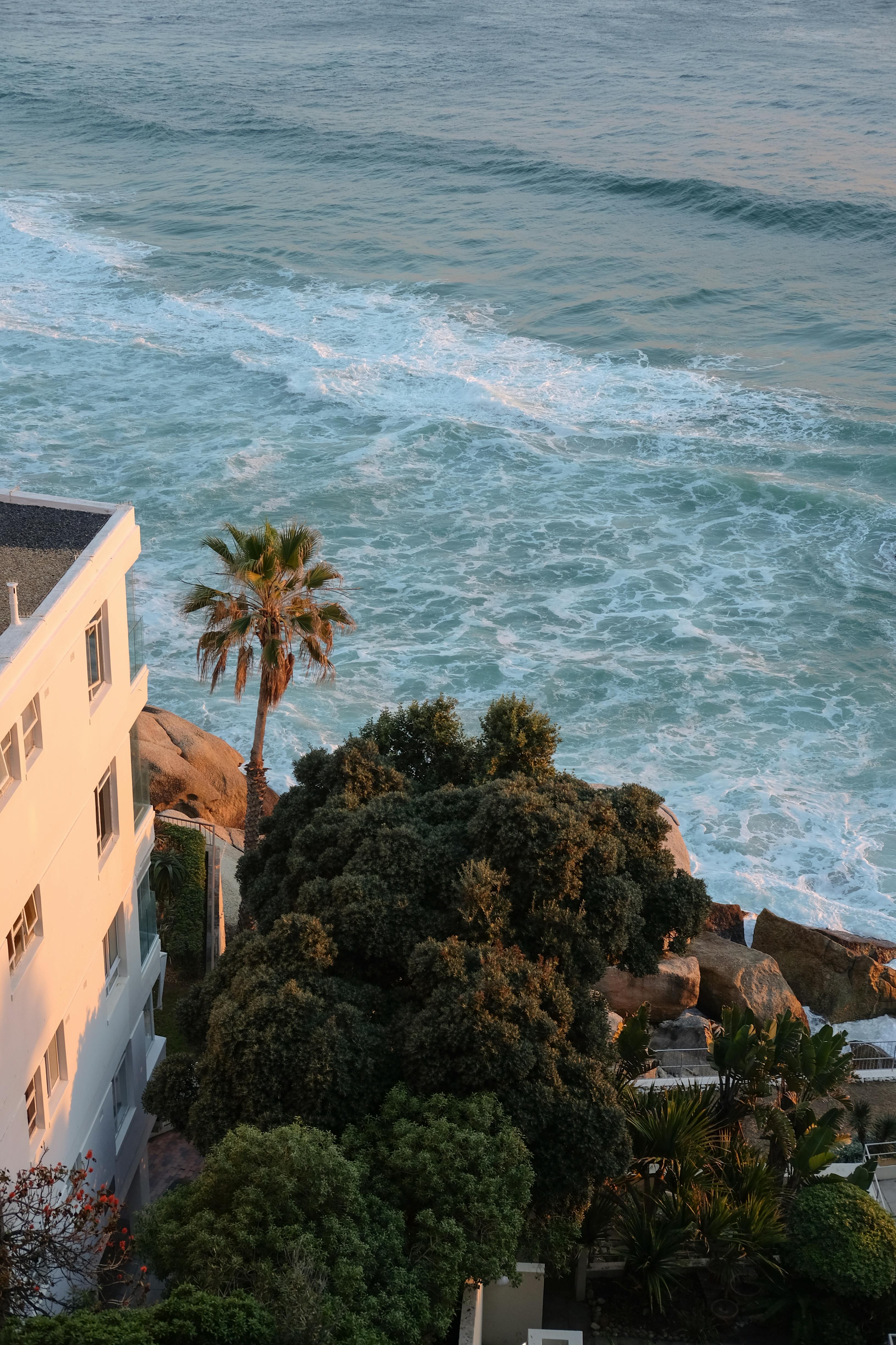 Apartment Buildings Near the Ocean · Free Stock Photo