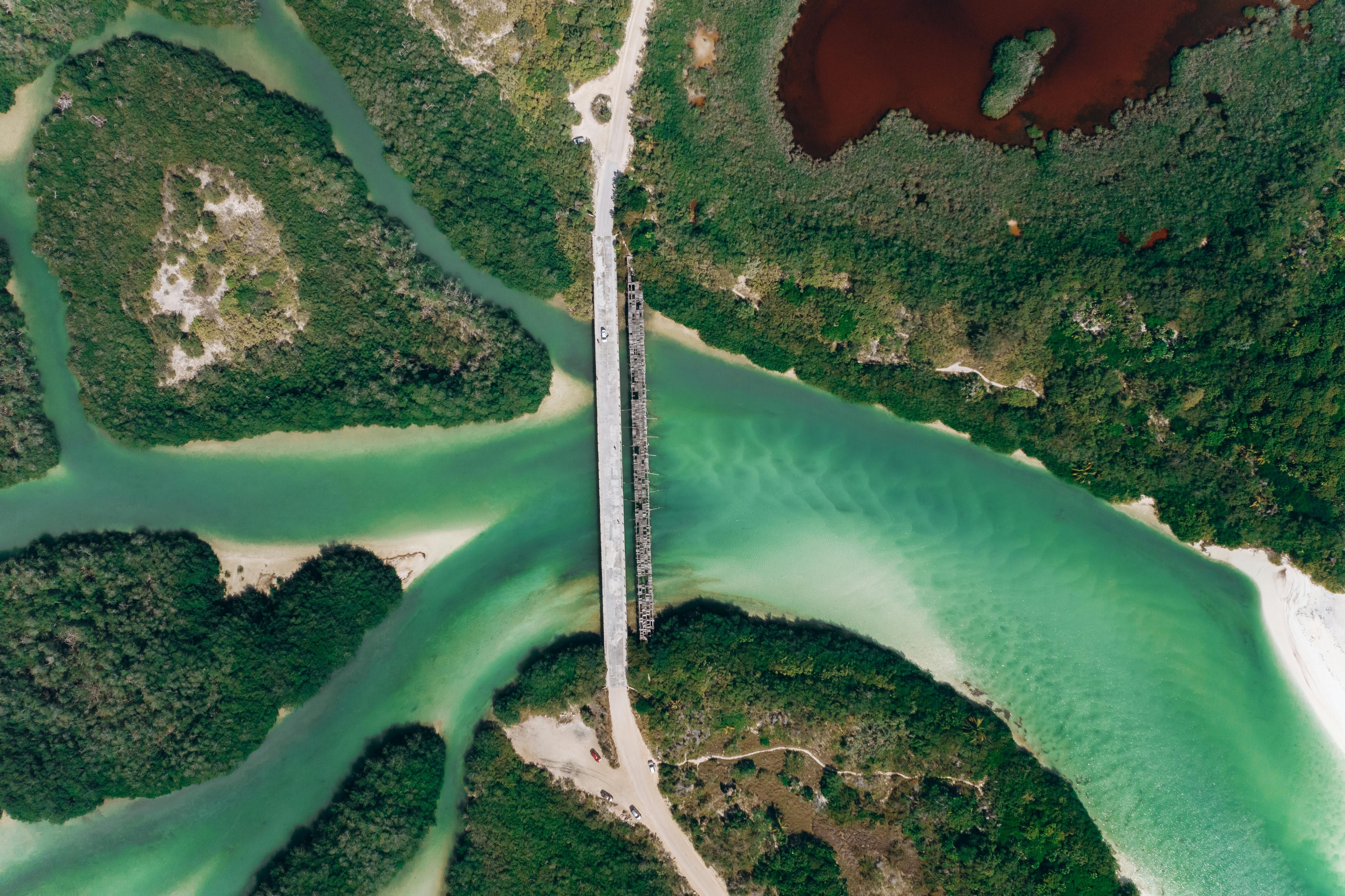 Aerial Photography of Bridge · Free Stock Photo