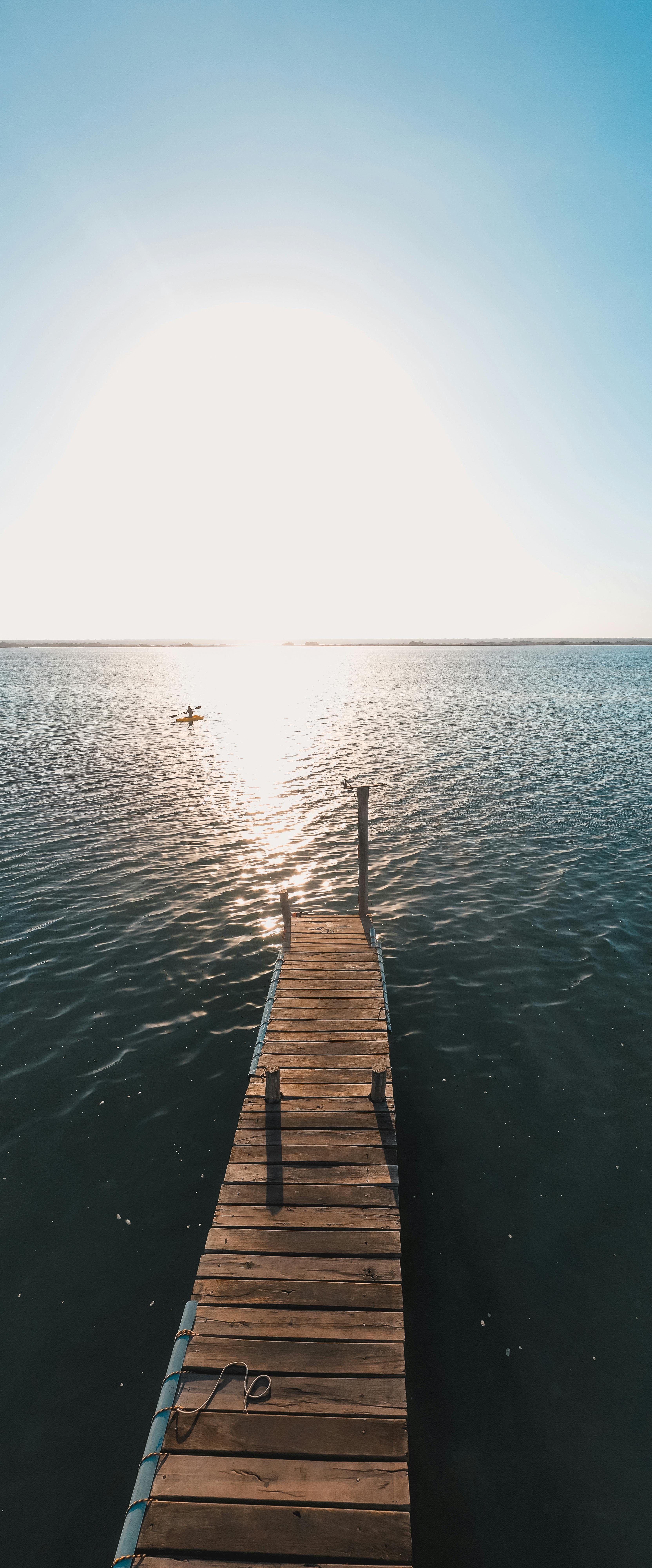 Wooden Dock on Beach · Free Stock Photo