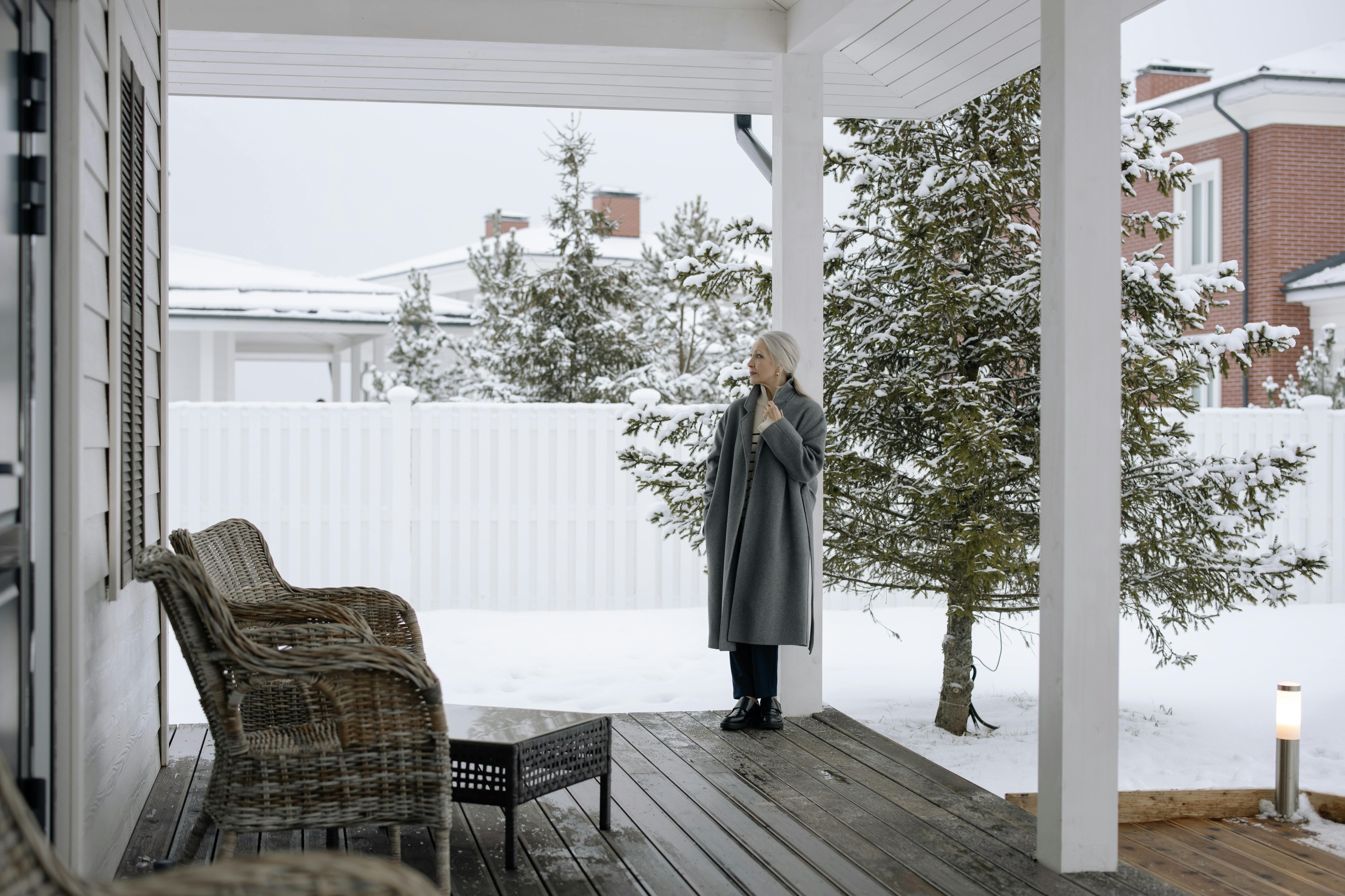 Snowy Porch Photos, Download The BEST Free Snowy Porch Stock Photos ...