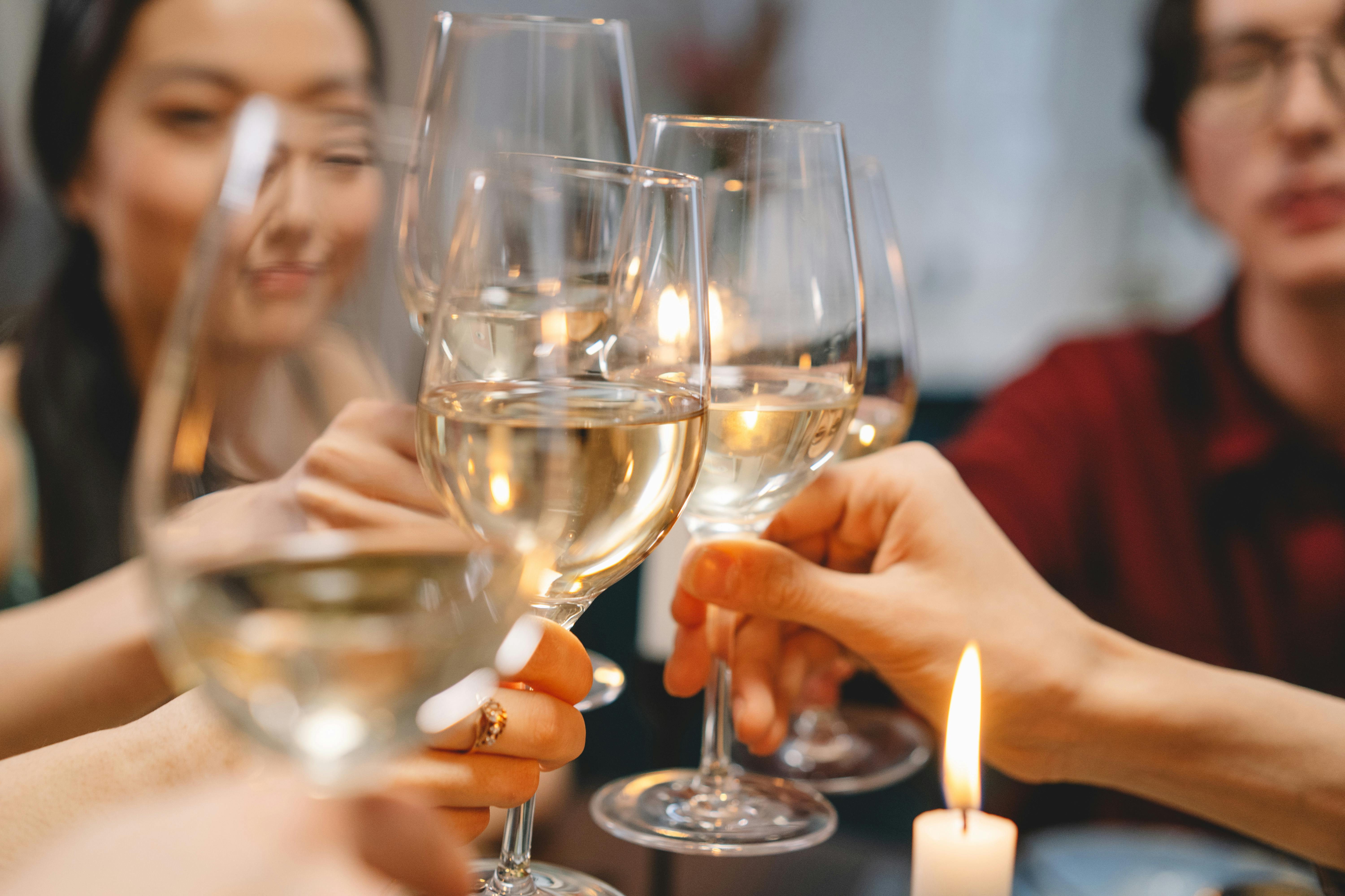A Group Toasting Their Glasses · Free Stock Photo