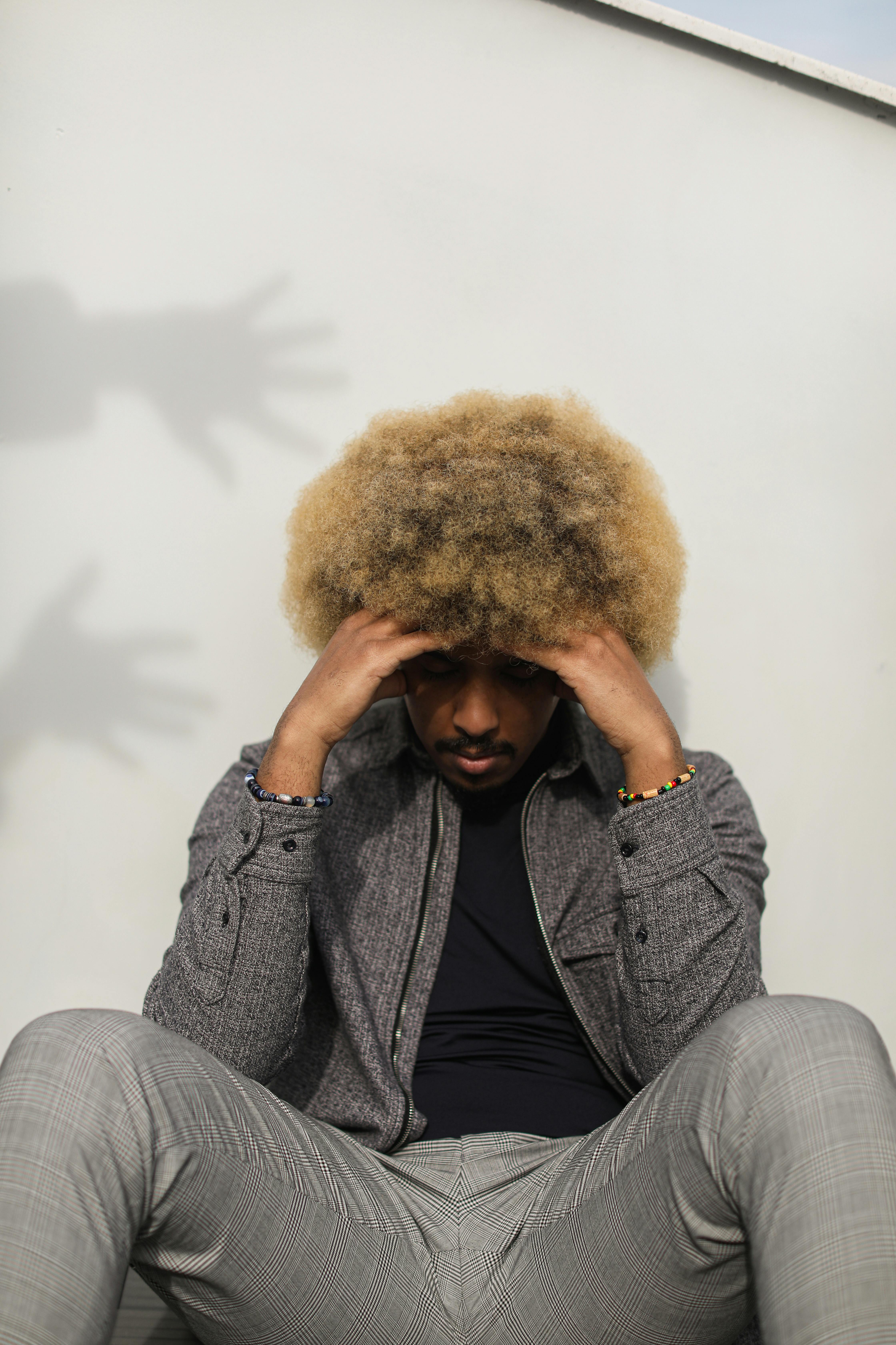 Photo of a Man Thinking · Free Stock Photo