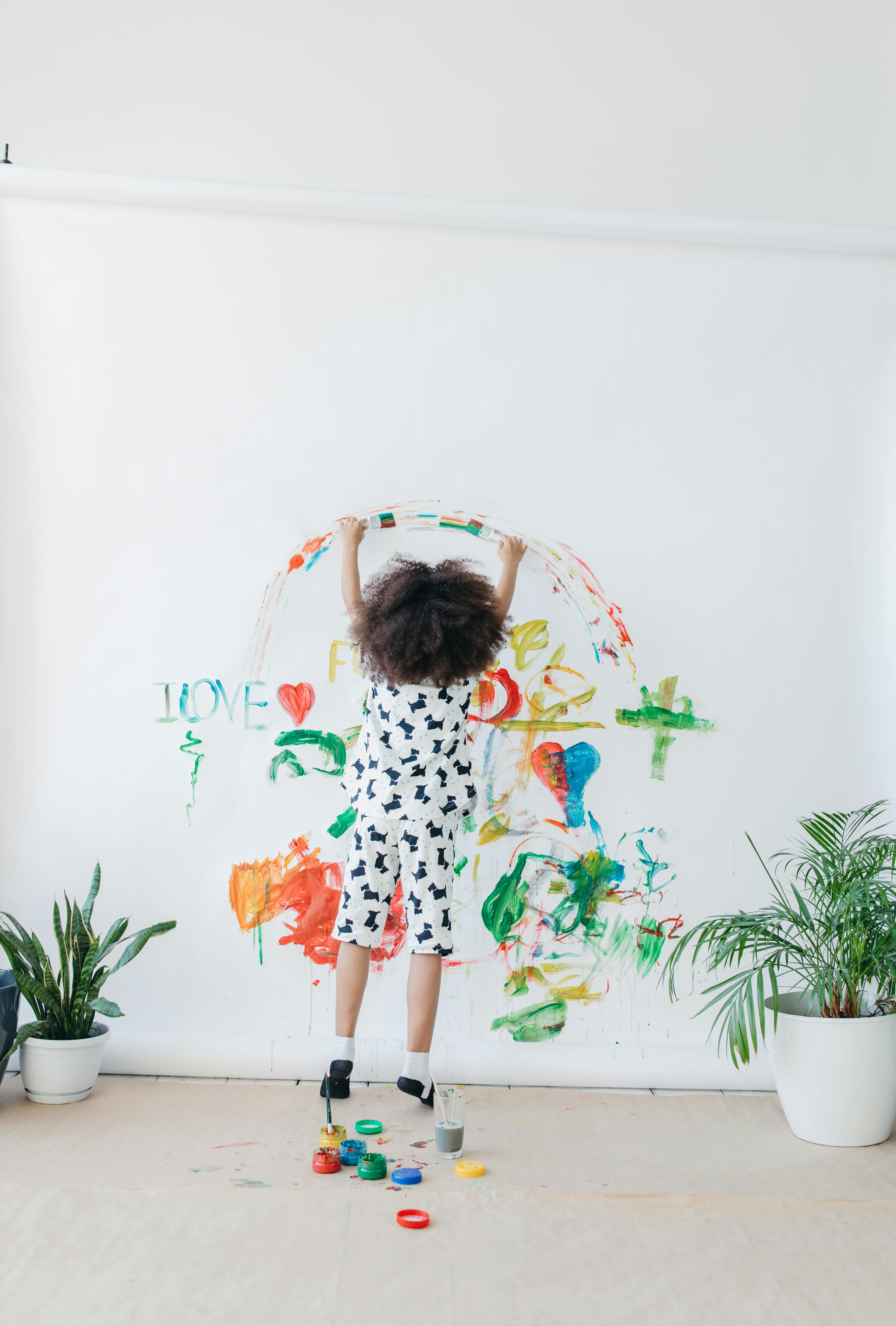 Photo of a Kids Painting · Free Stock Photo