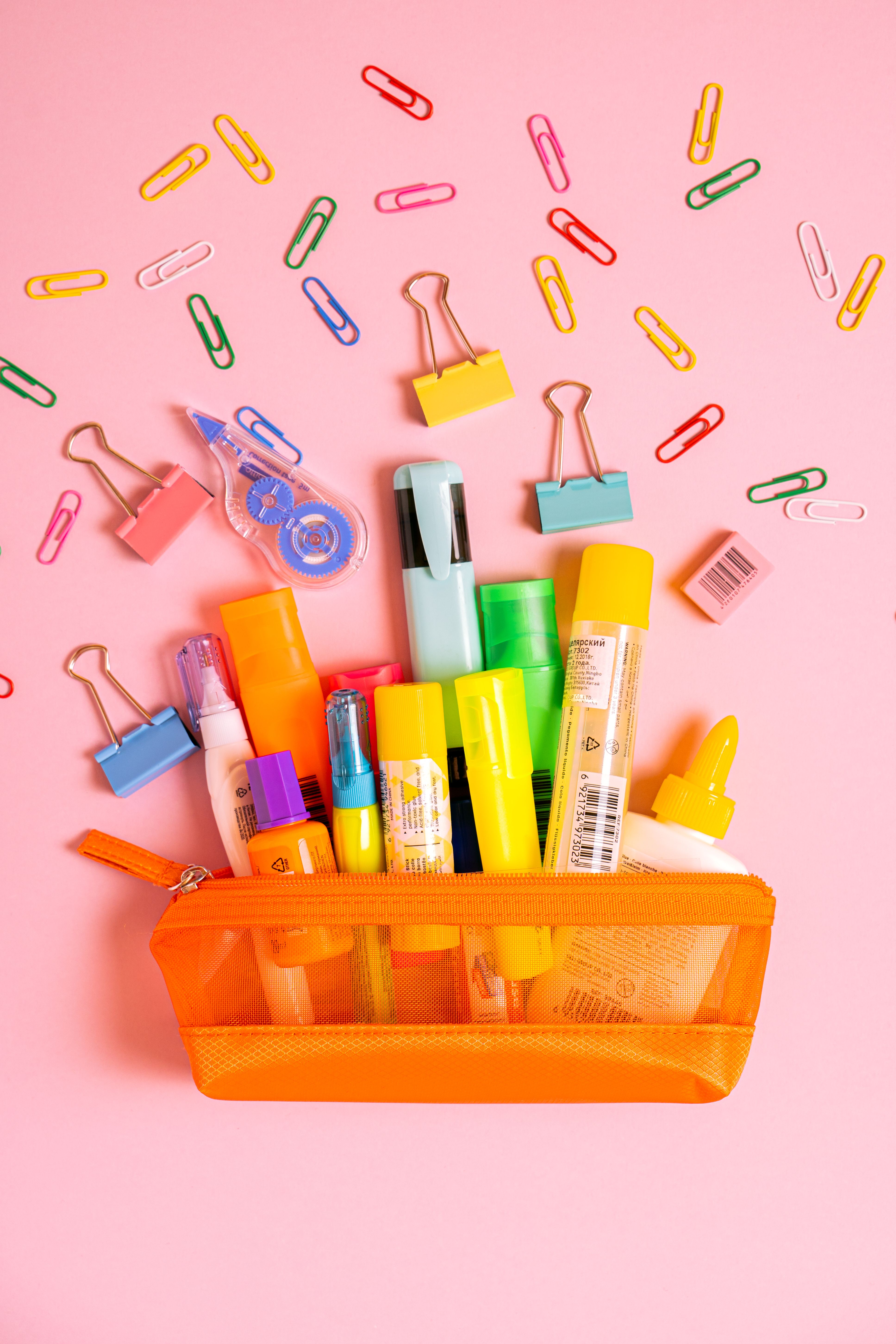 Two Gold Binder Clips · Free Stock Photo