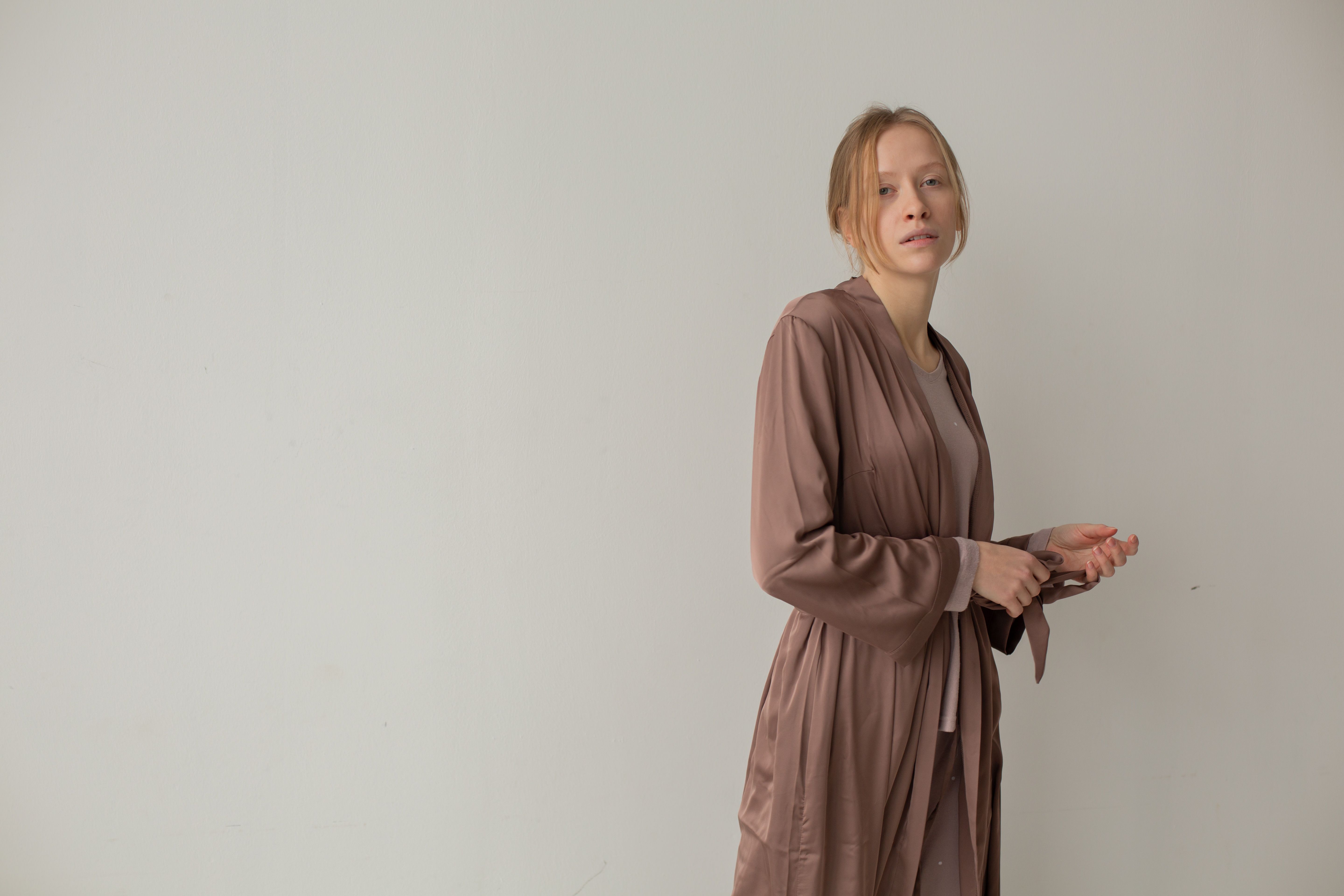 A Woman in Brown Robe · Free Stock Photo