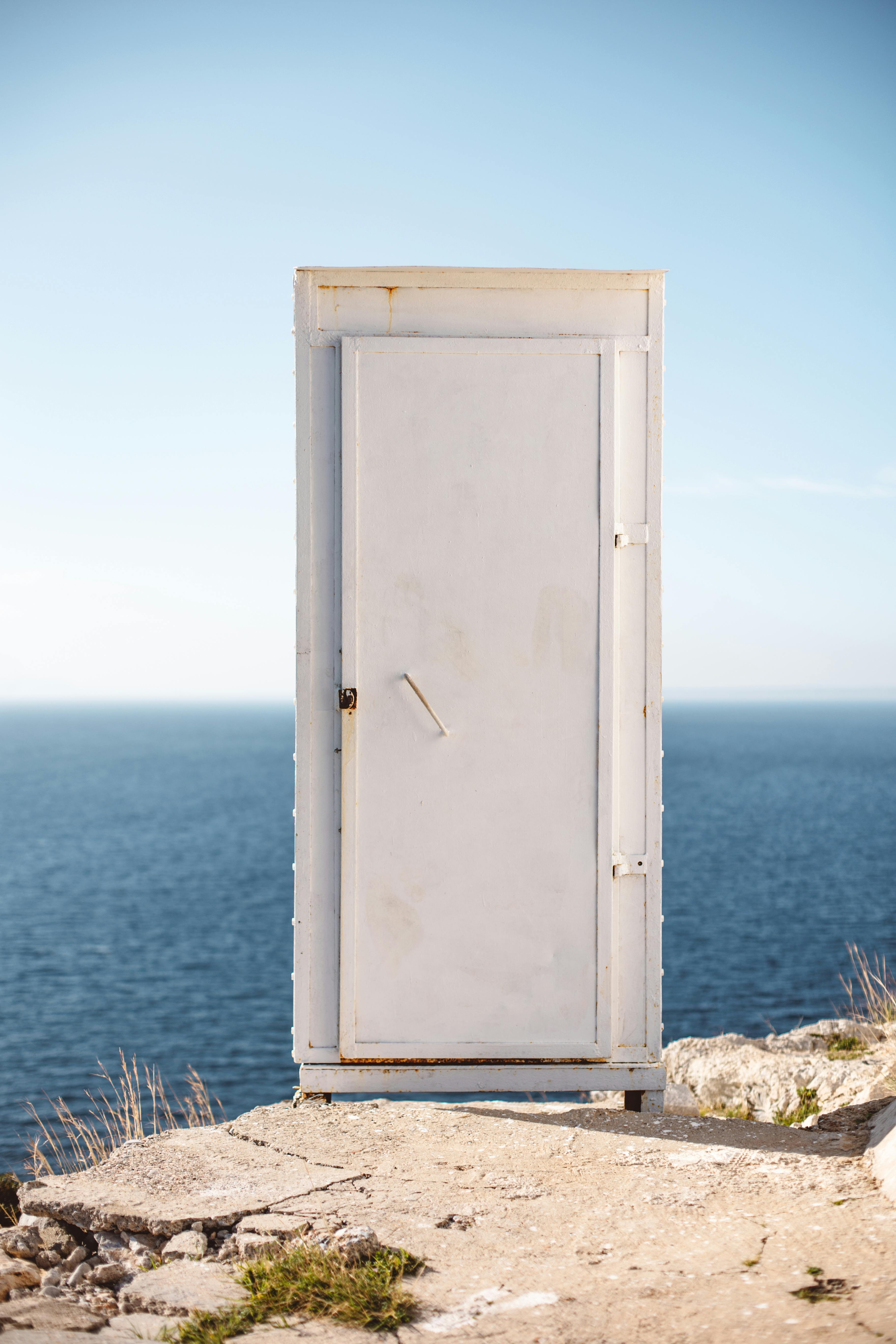 Door on Sea Shore · Free Stock Photo
