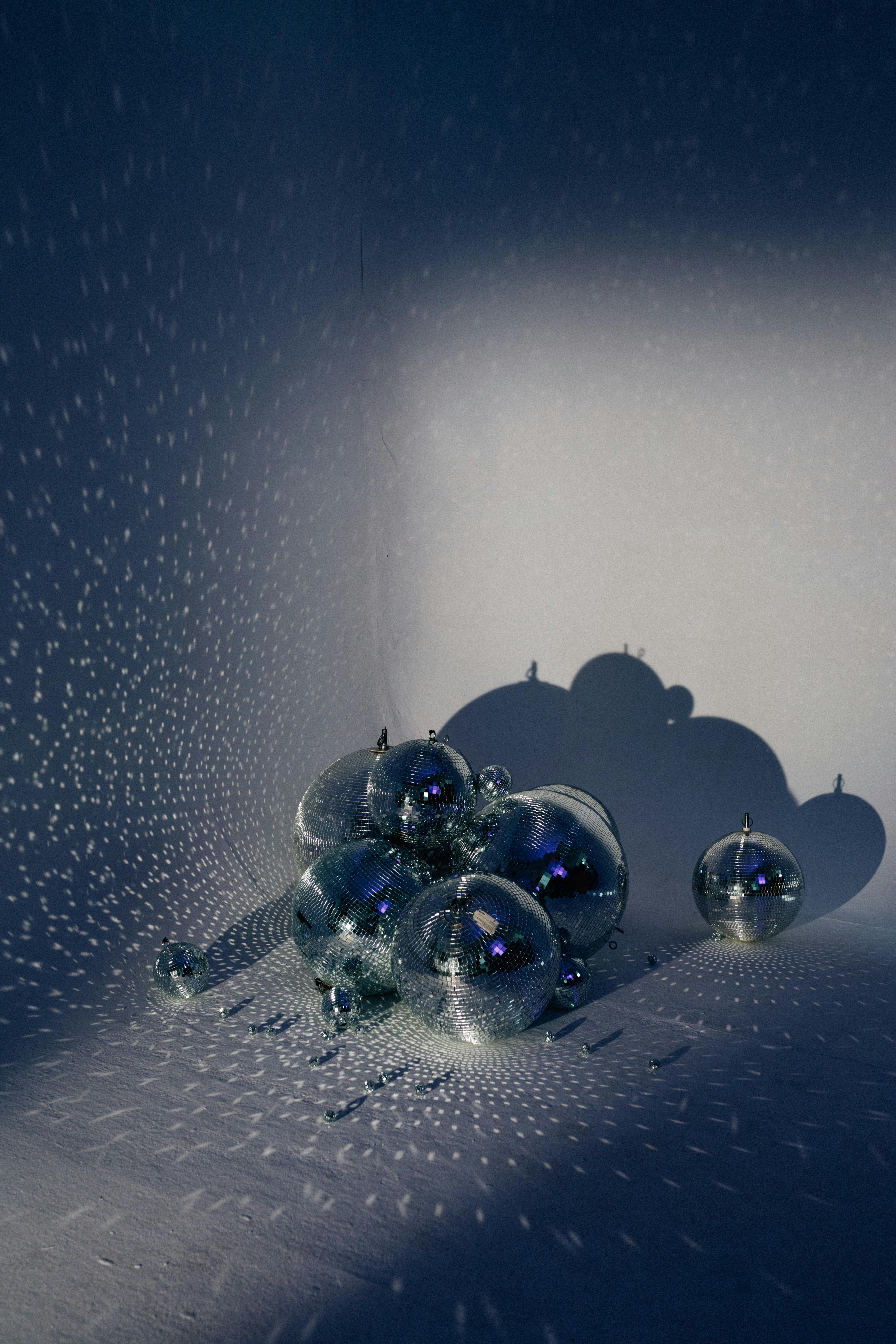 Disco Balls in Shadow · Free Stock Photo