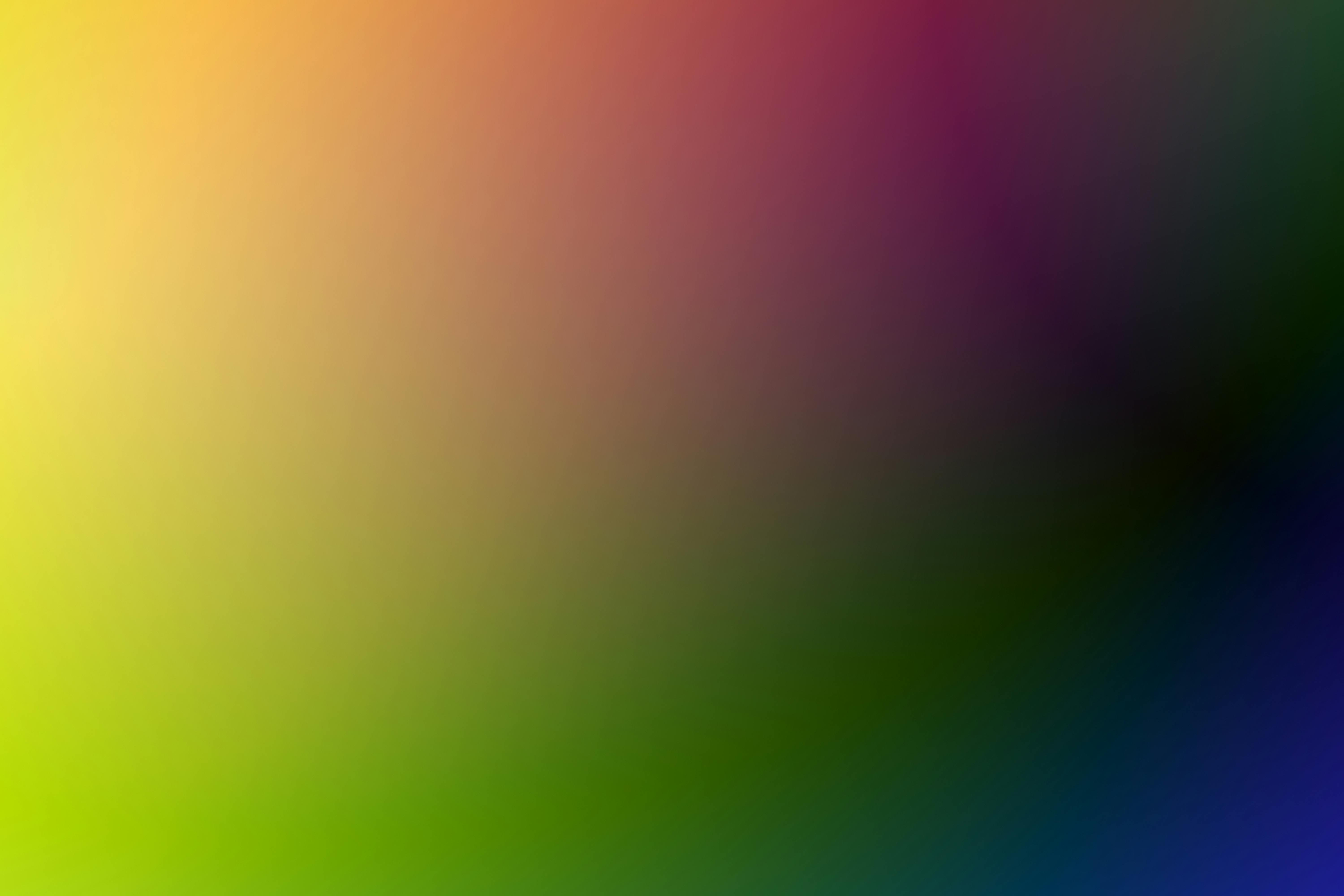 Yellow and Green Color Gradient · Free Stock Photo