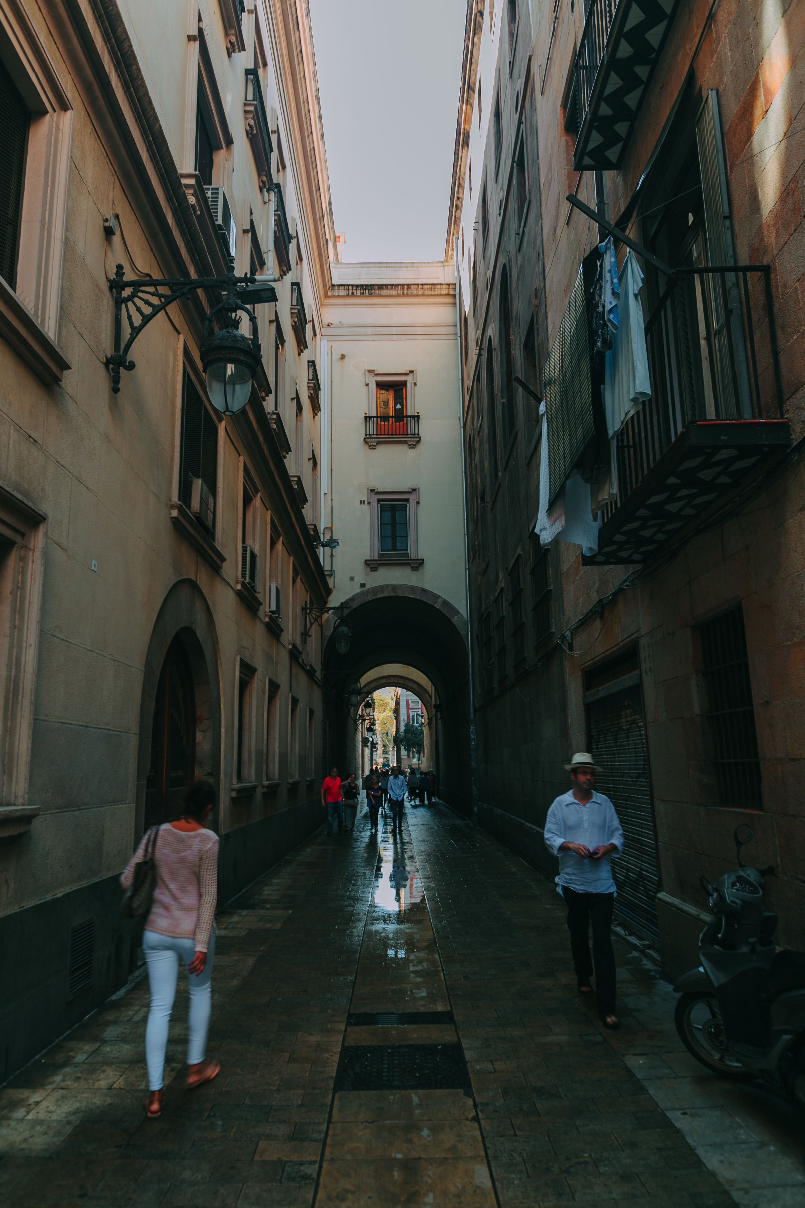 Man Walking Alone in the Street of Town · Free Stock Photo