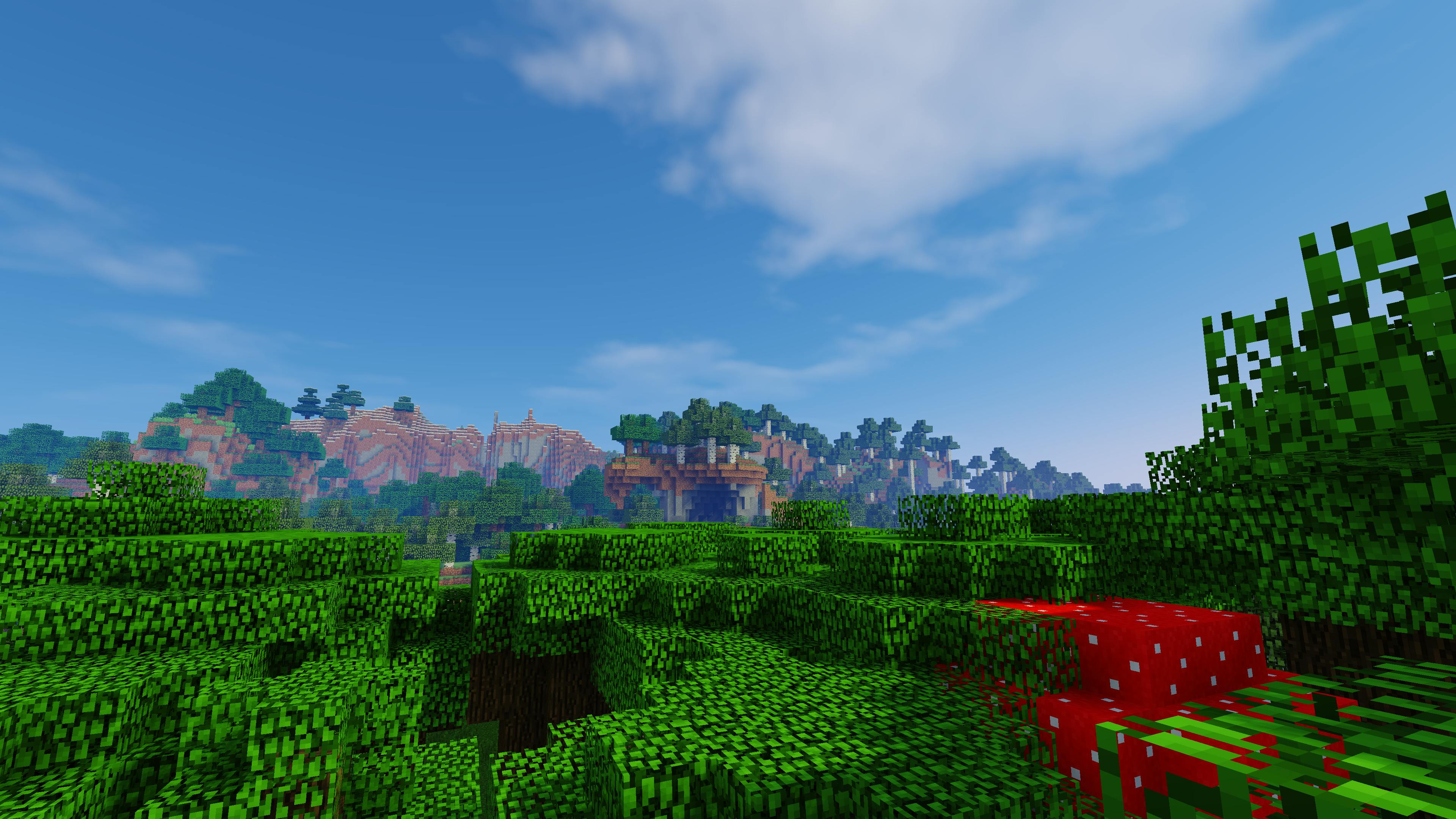 Kostenloses Foto zum Thema: hintergrundbilder, landschaft, minecraft