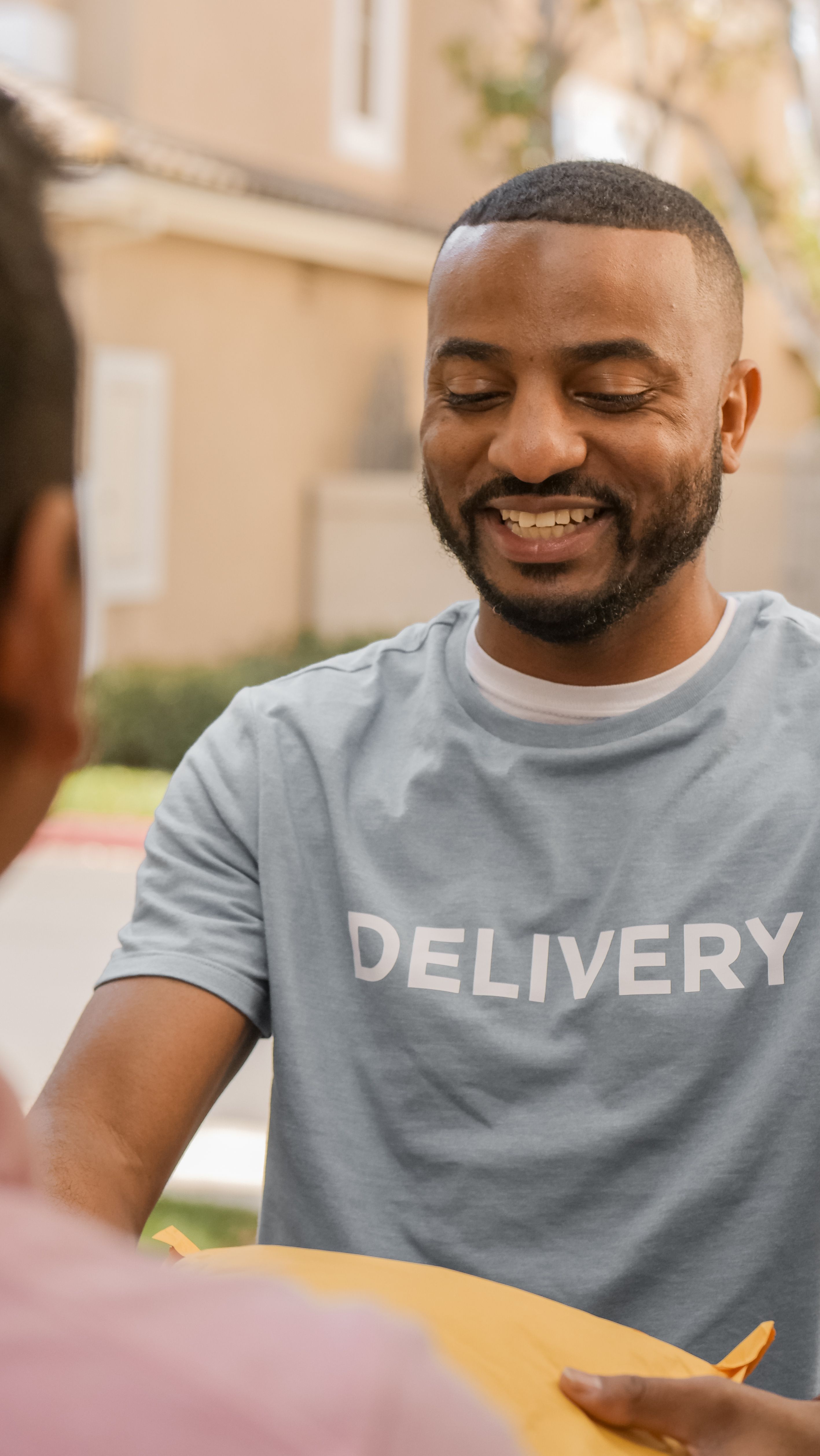 A Man Delivering Packages · Free Stock Photo