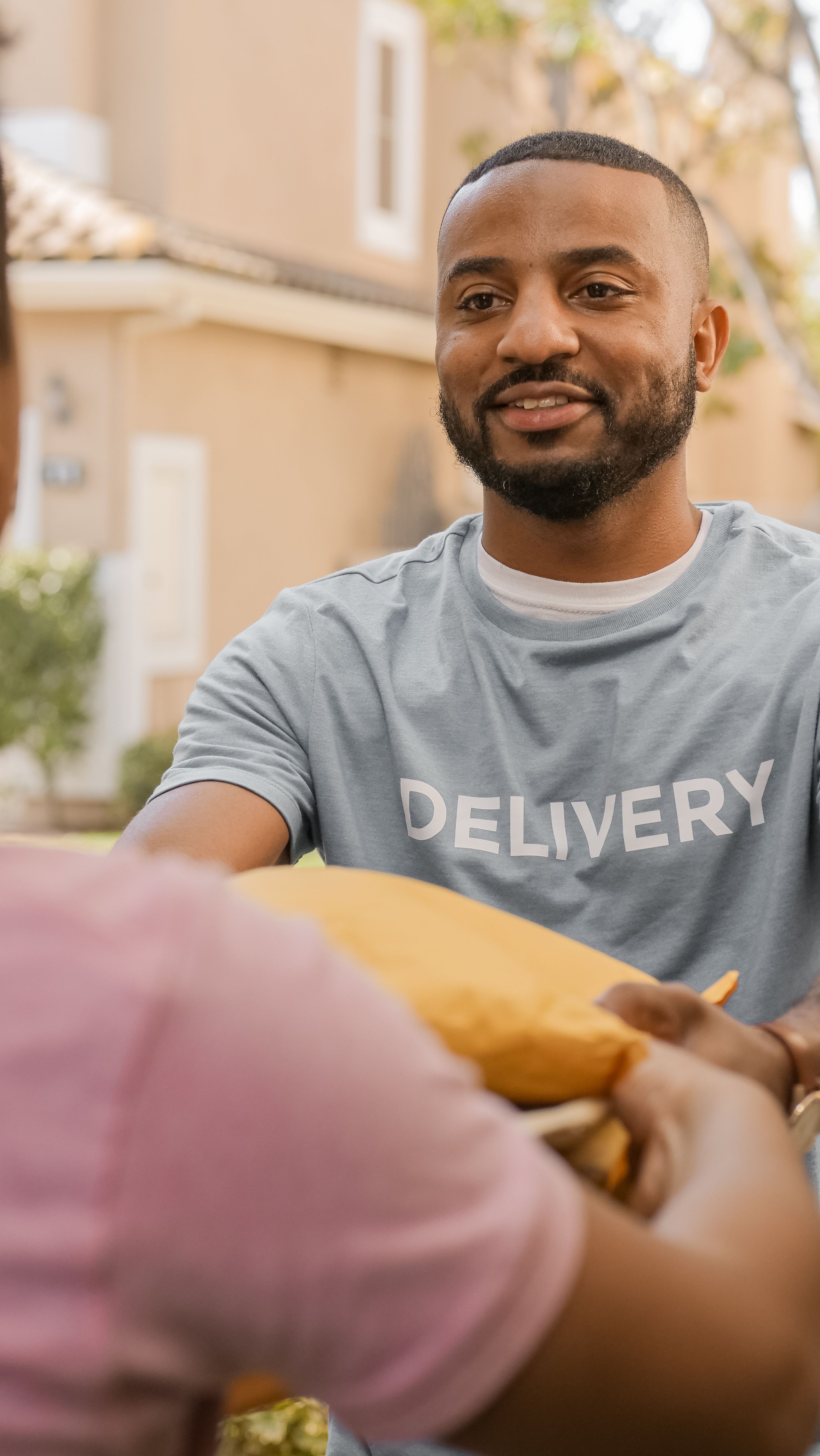 A Man Delivering Packages · Free Stock Photo