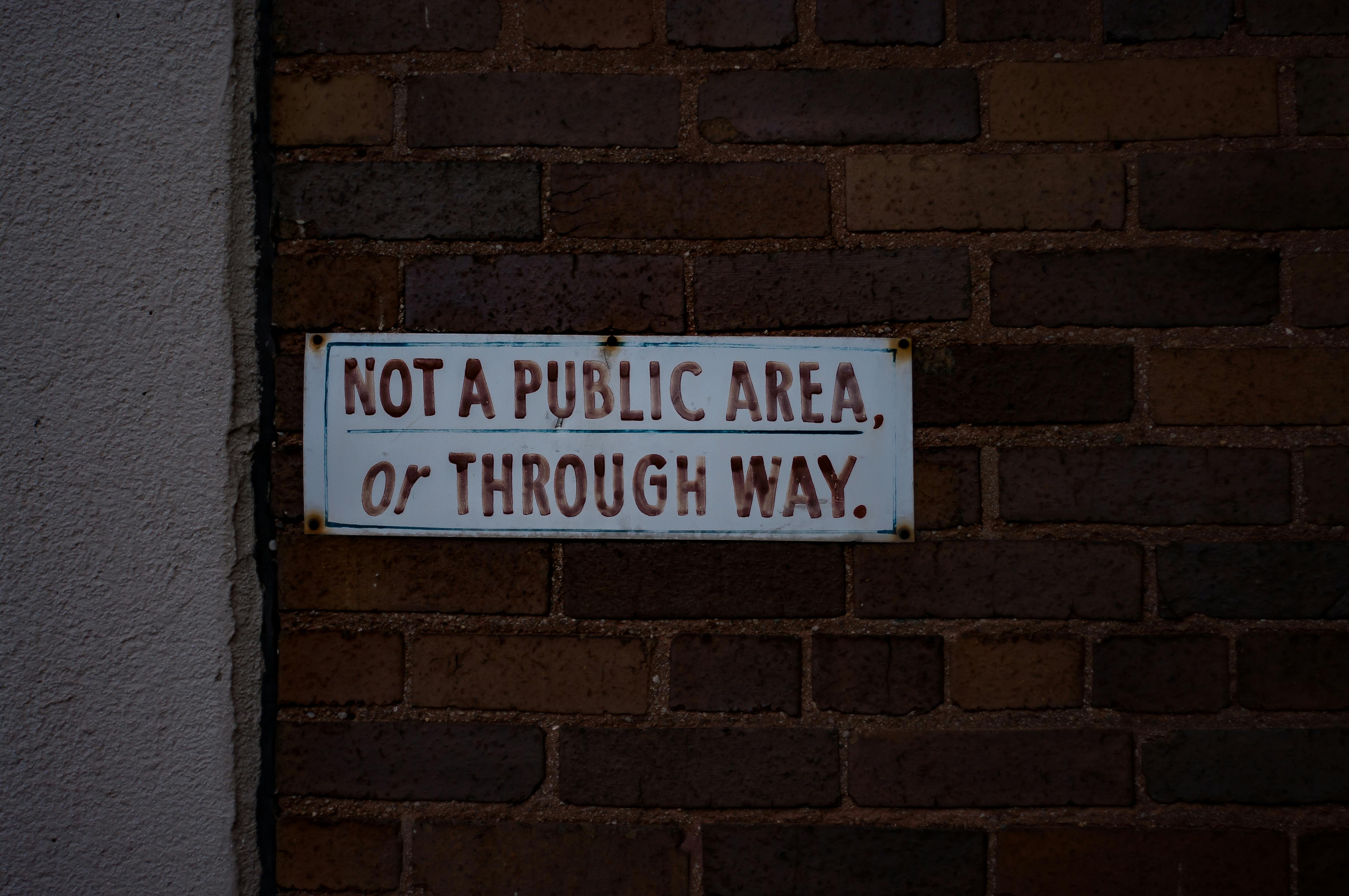 Free stock photo of public, sign