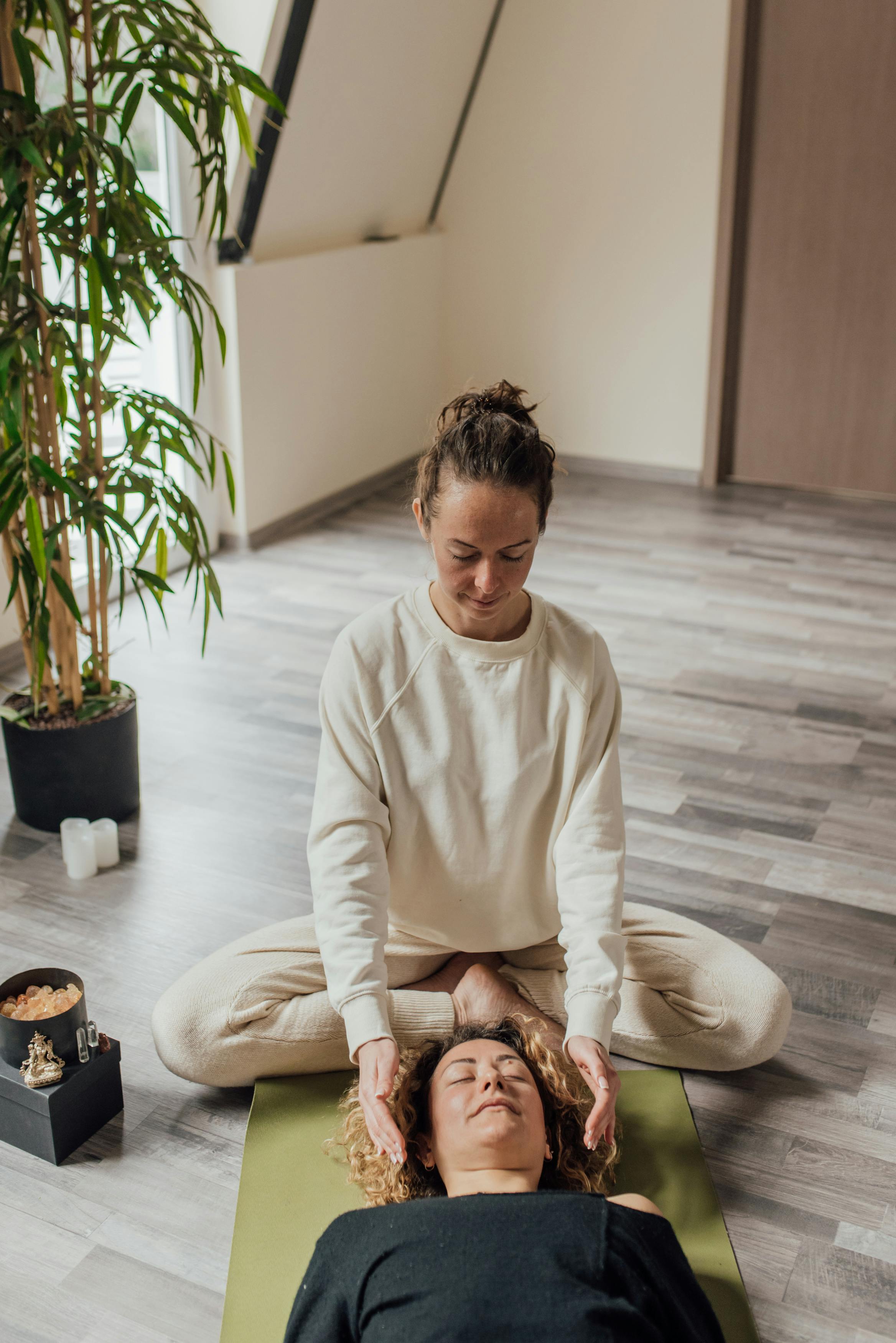 A Woman Performing Healing Ritual · Free Stock Photo
