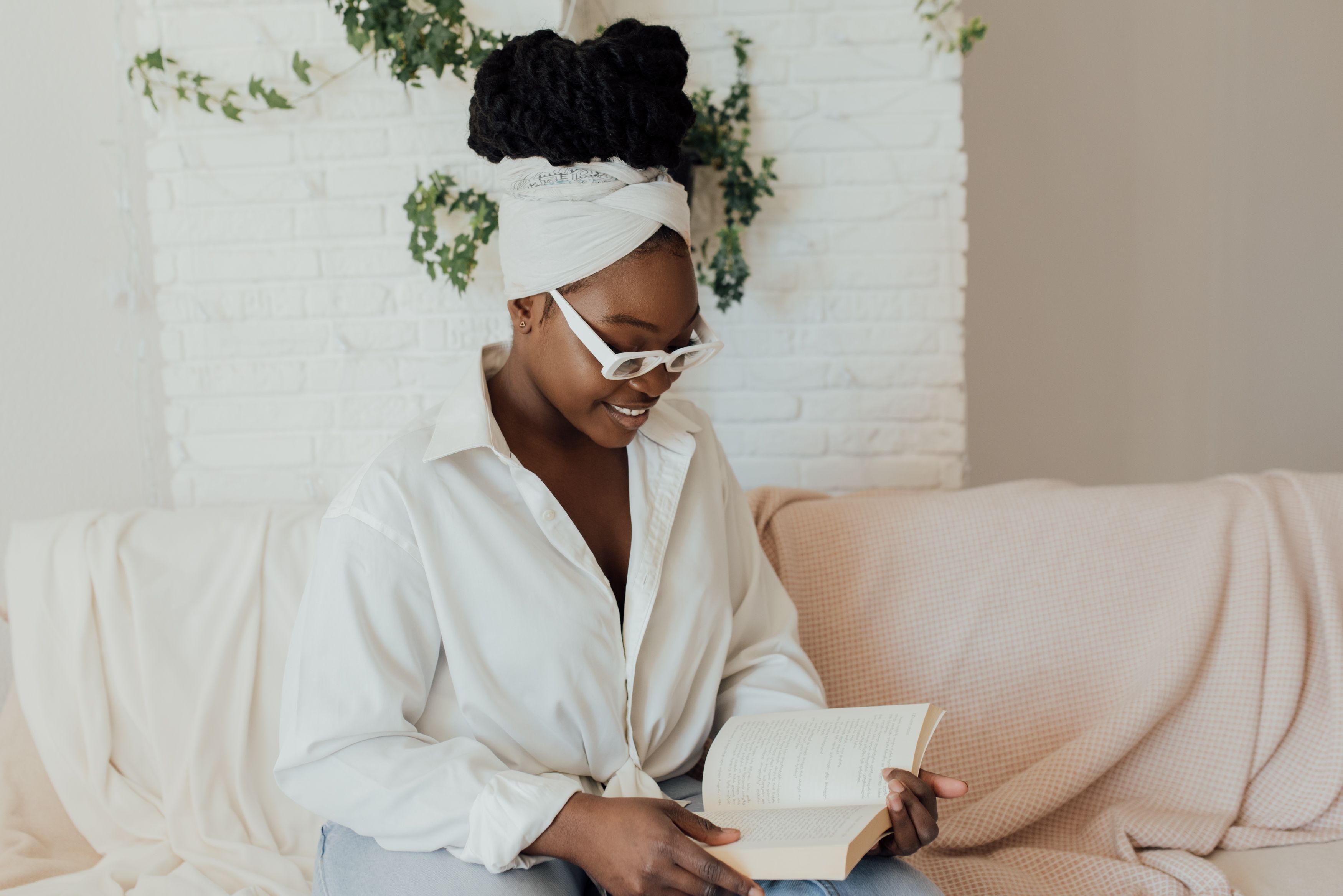 A Woman Reading a Book · Free Stock Photo