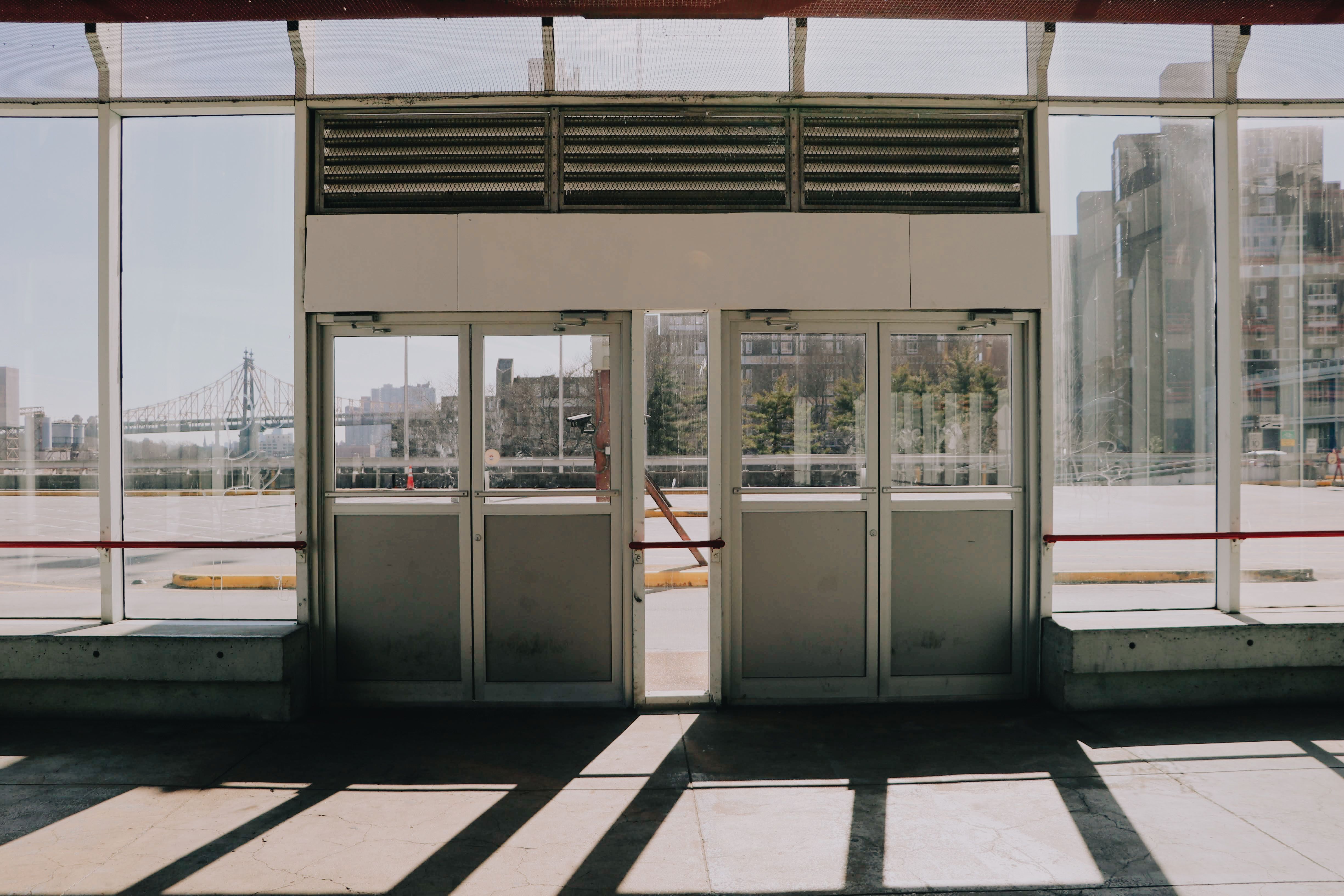 Exit Doors in Building · Free Stock Photo