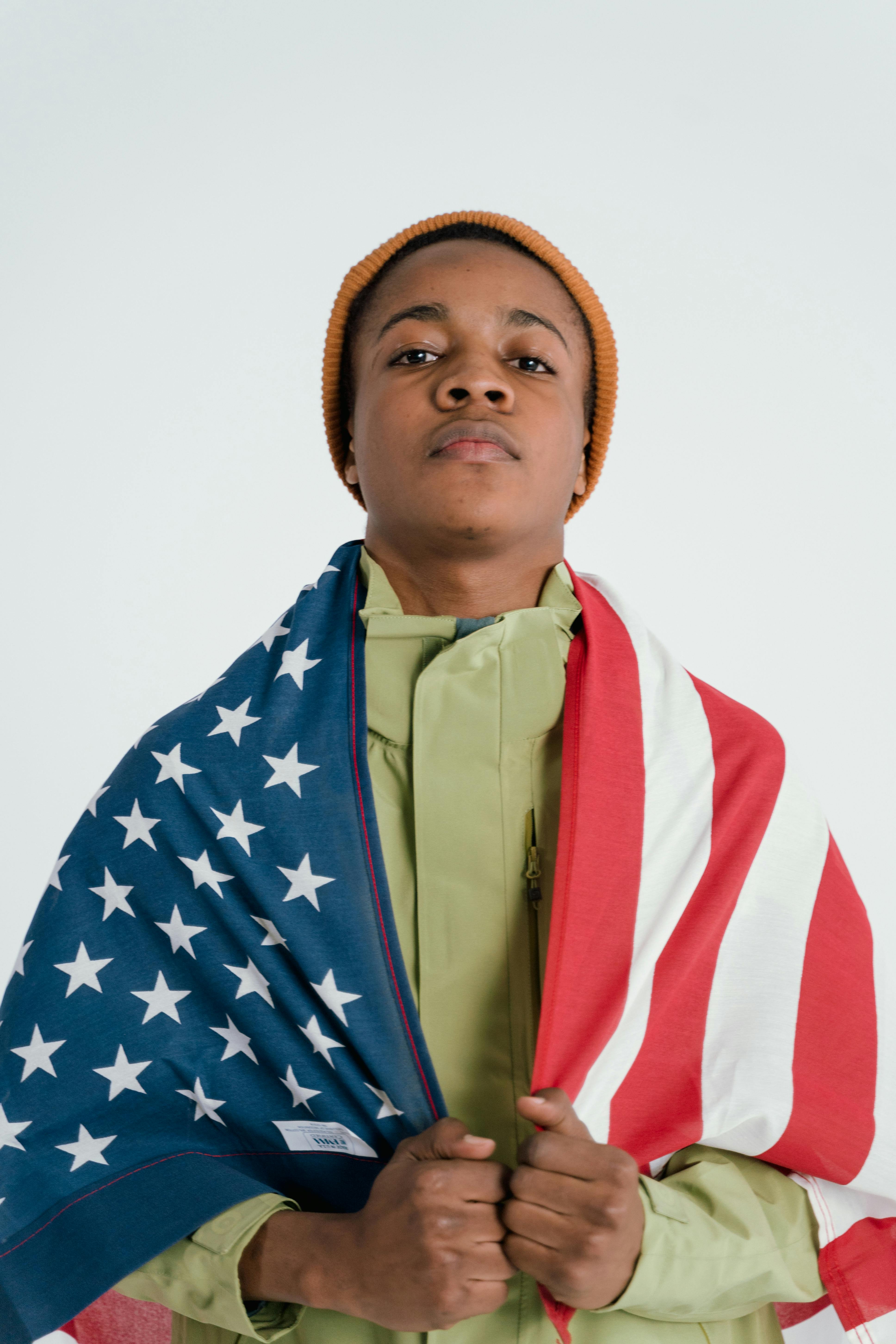 American Flag Portrait Background Photos, Download The BEST Free ...