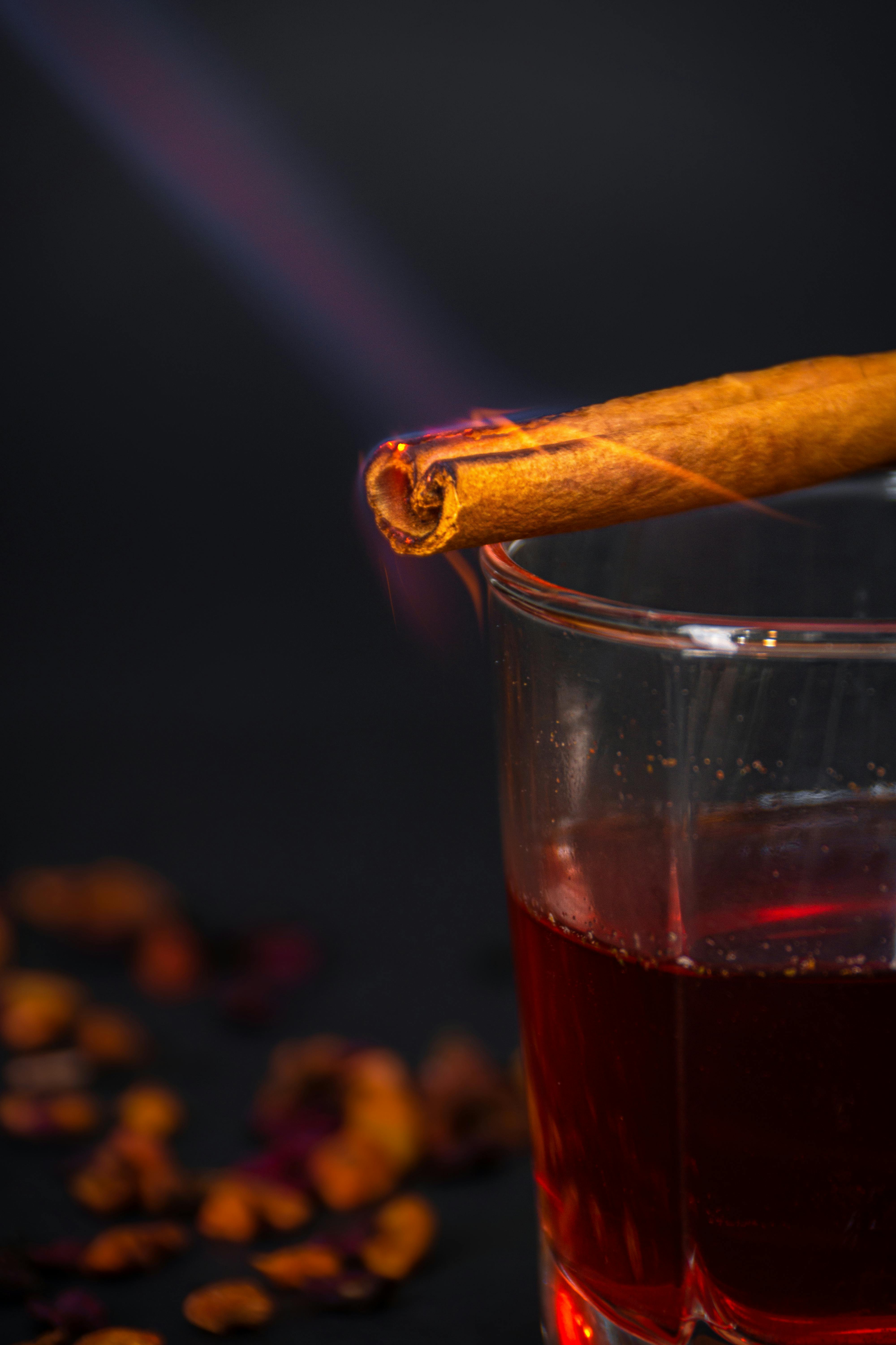 Close-up Photo of Burning Cinnamon · Free Stock Photo