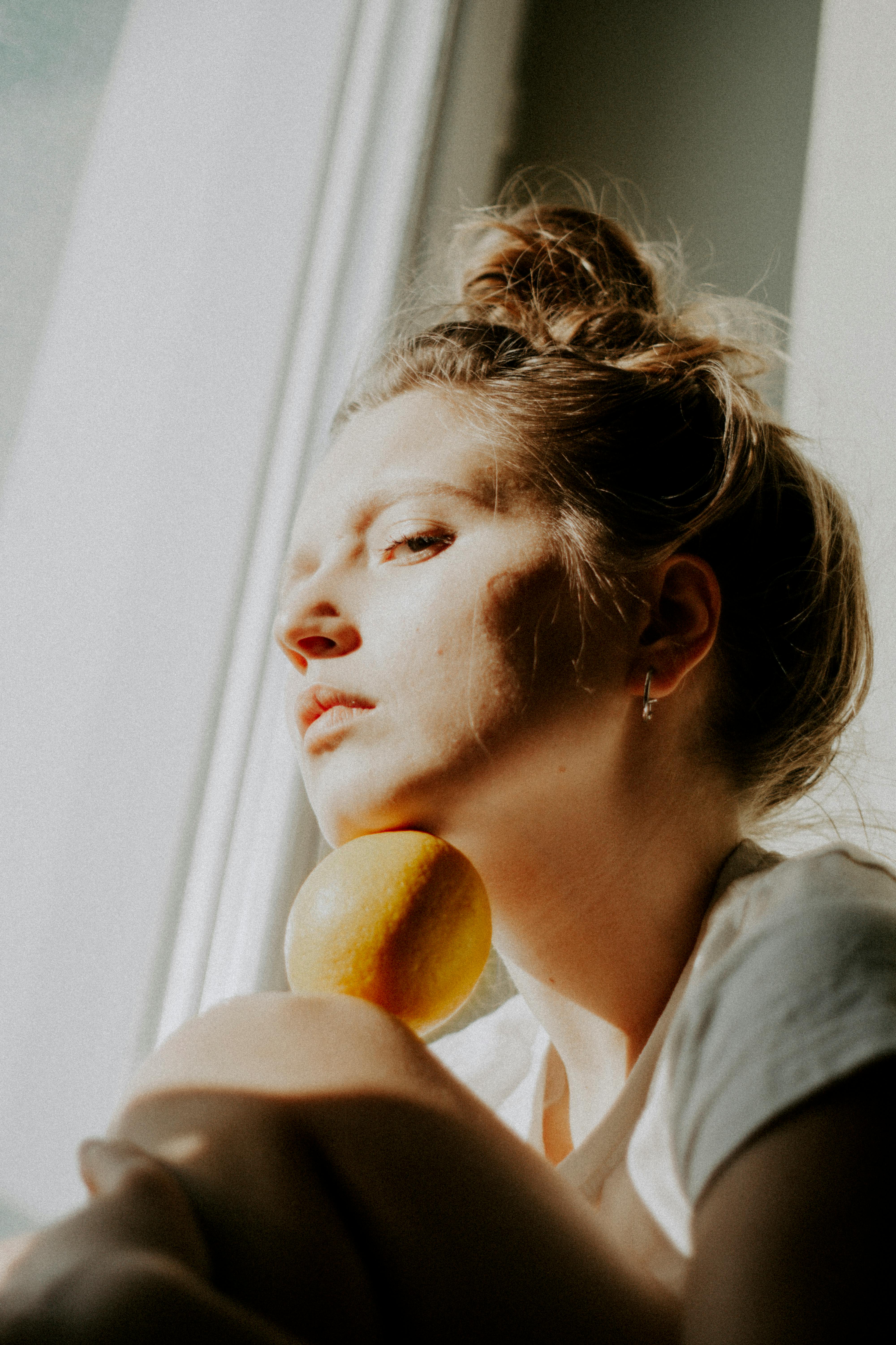 Low-Angle Shot of a Girl · Free Stock Photo