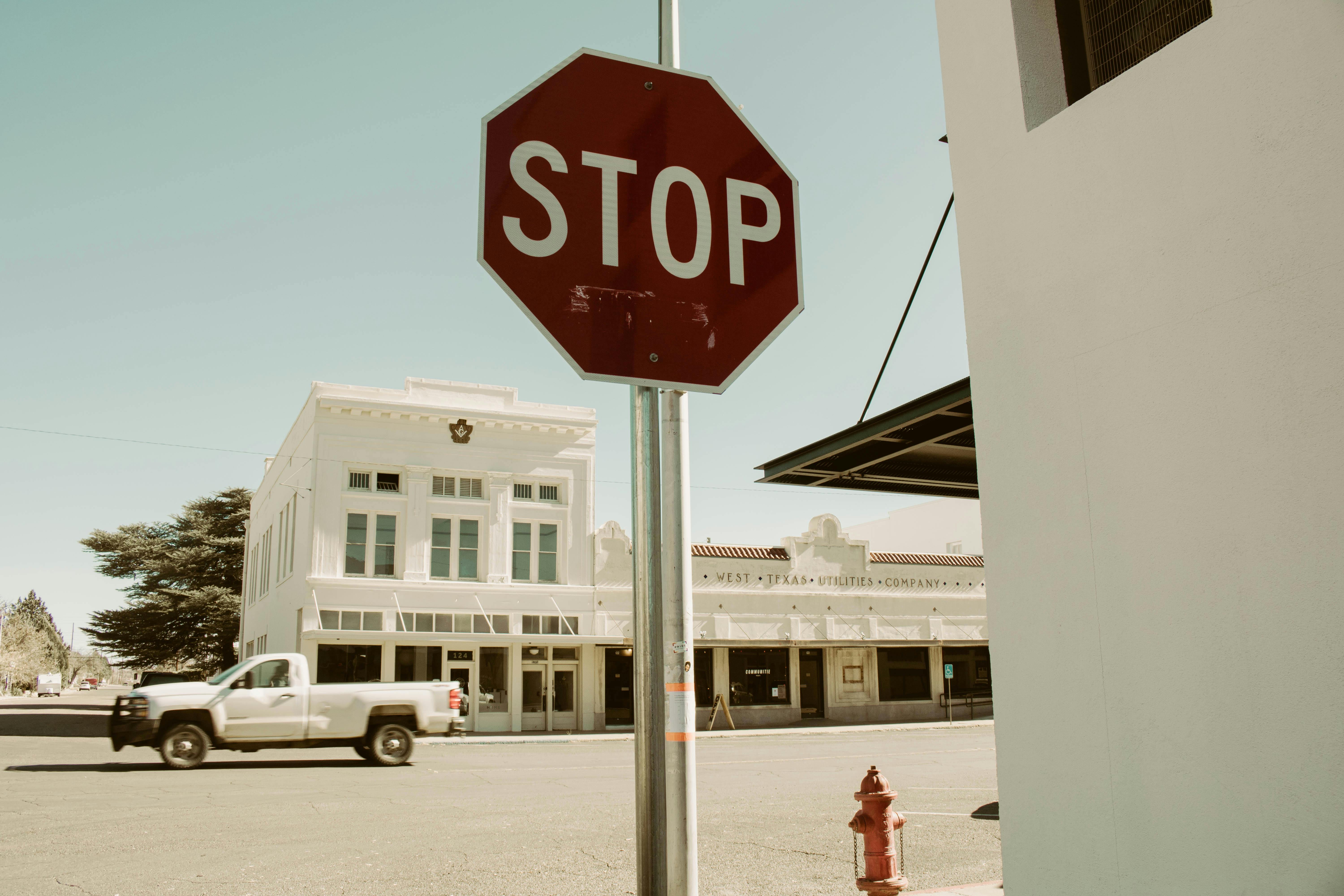 Photo of a Stop Sign · Free Stock Photo