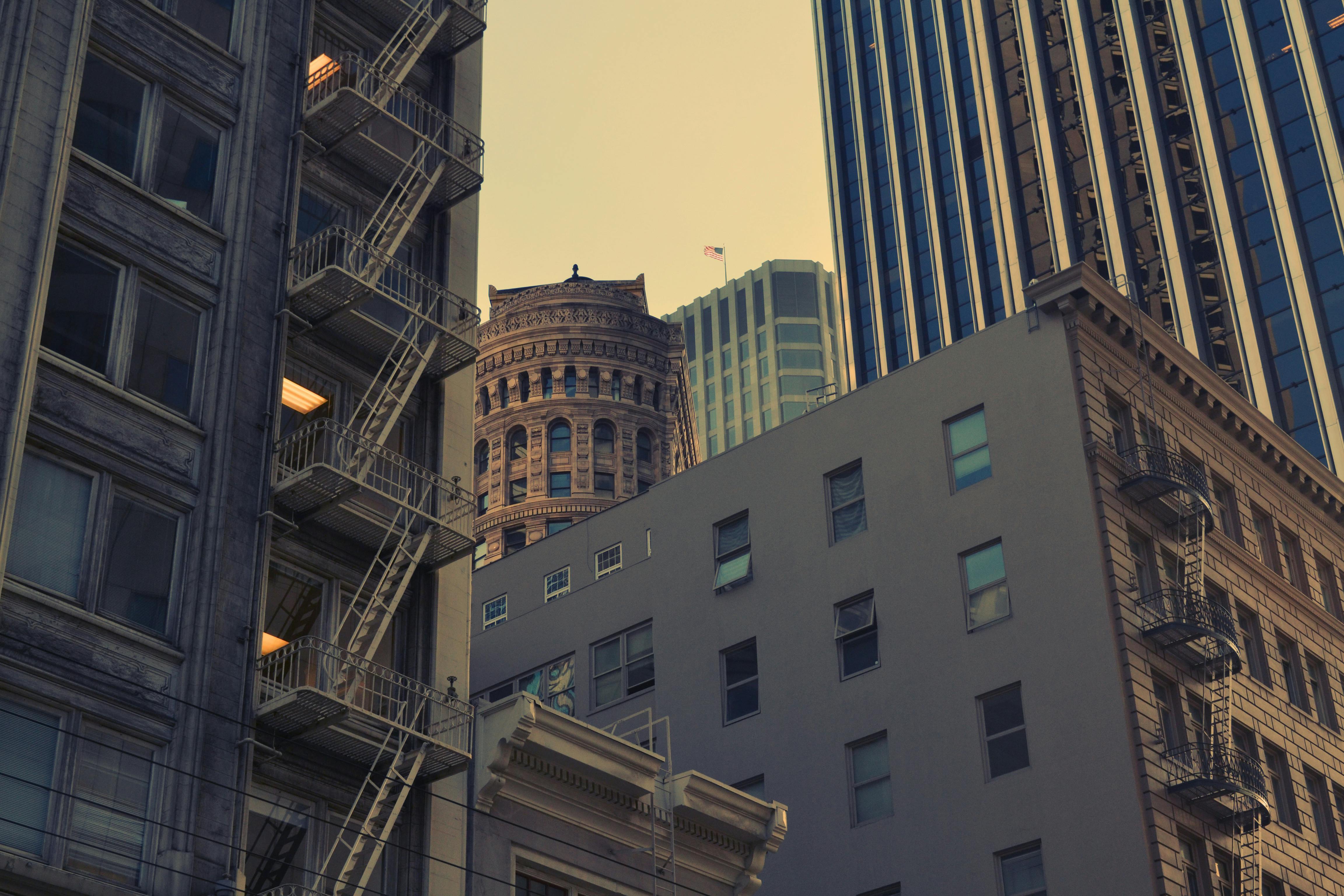 Brown and Gray Buildings · Free Stock Photo